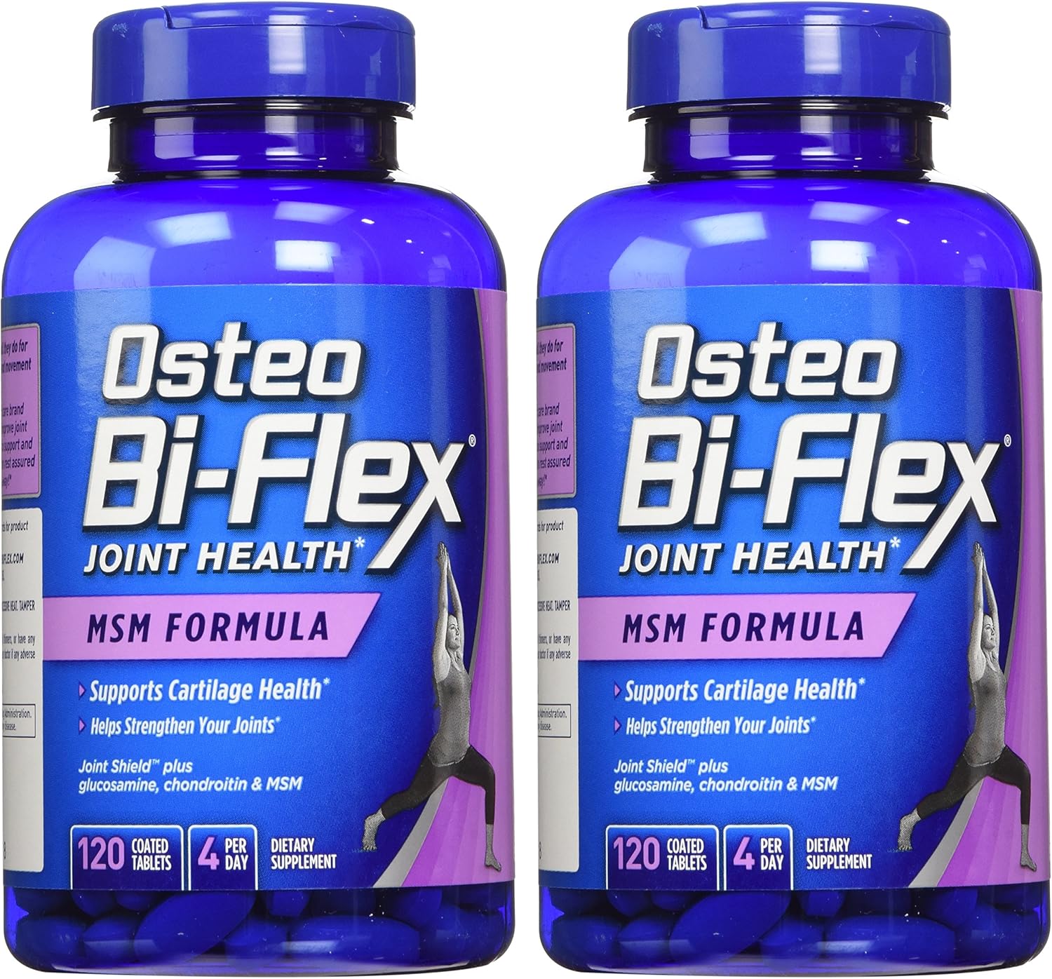 Osteo Bi-Flex MSM Advanced Joint Shield Formula con 5-Loxina, 120 Cplts