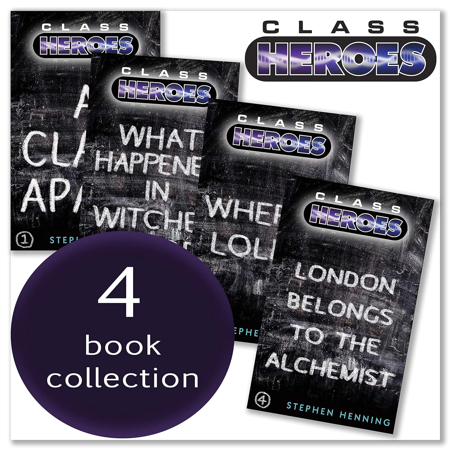 Amazon.com: Class Heroes Volumes 1-4: Class Heroes 4 Book Collection ...