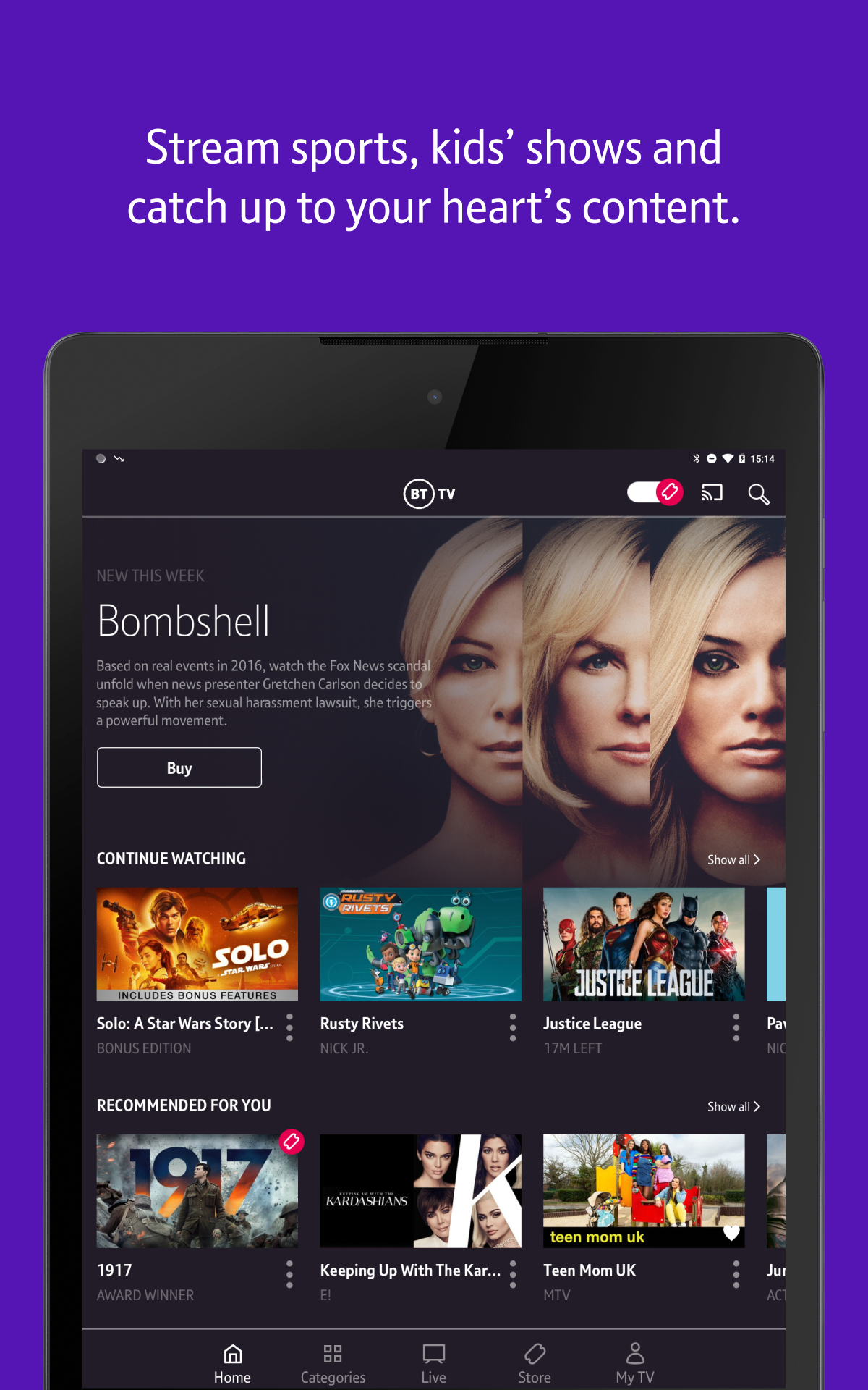 BT TV:Amazon.co.uk:Appstore for Android