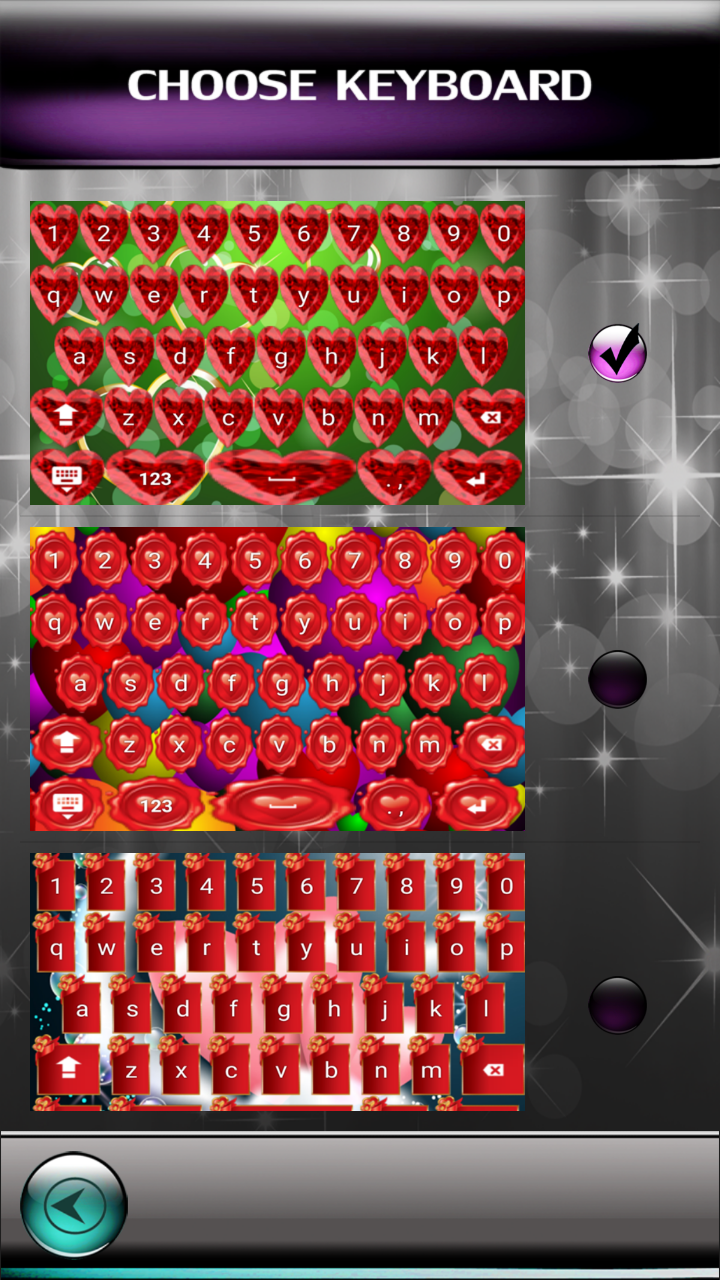 Hearts Keyboards - App on Amazon Appstore