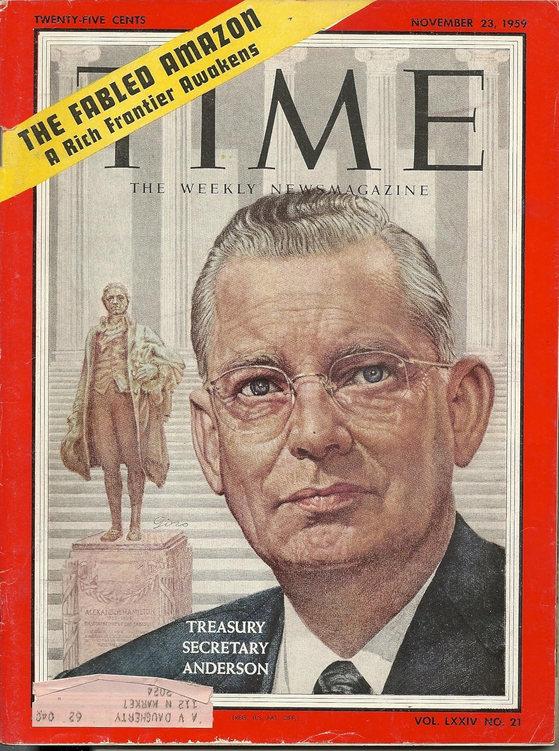 TIME MAGAZINE NOVEMBER 23, 1959: Time Inc.: Amazon.com: Books
