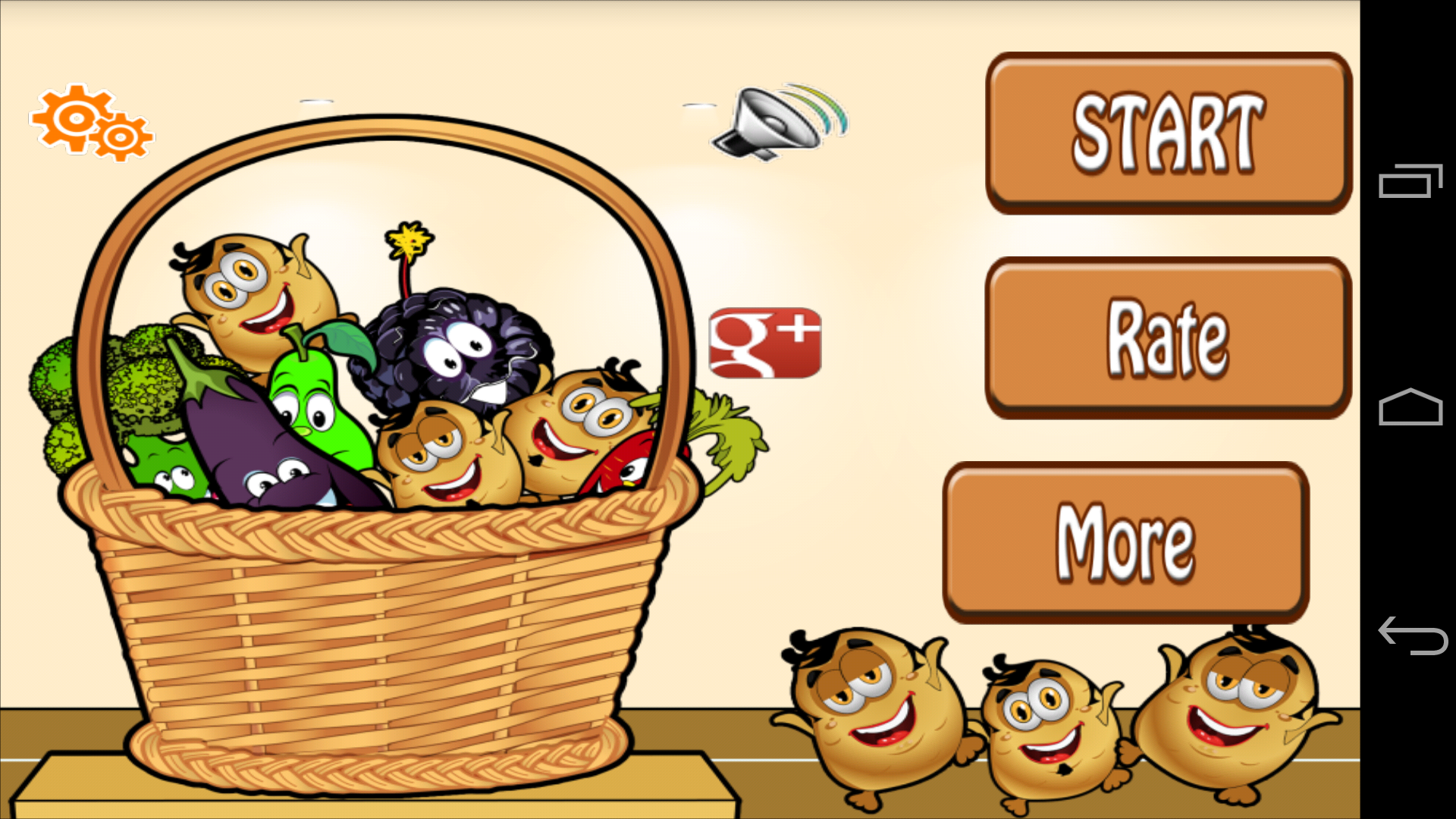 Veggie Potato Action - Catch Escaping Veggies - App on Amazon Appstore