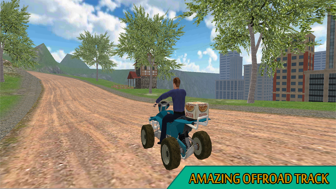 ATV Bike Pizza Delivery Boy - App on the Amazon Appstore