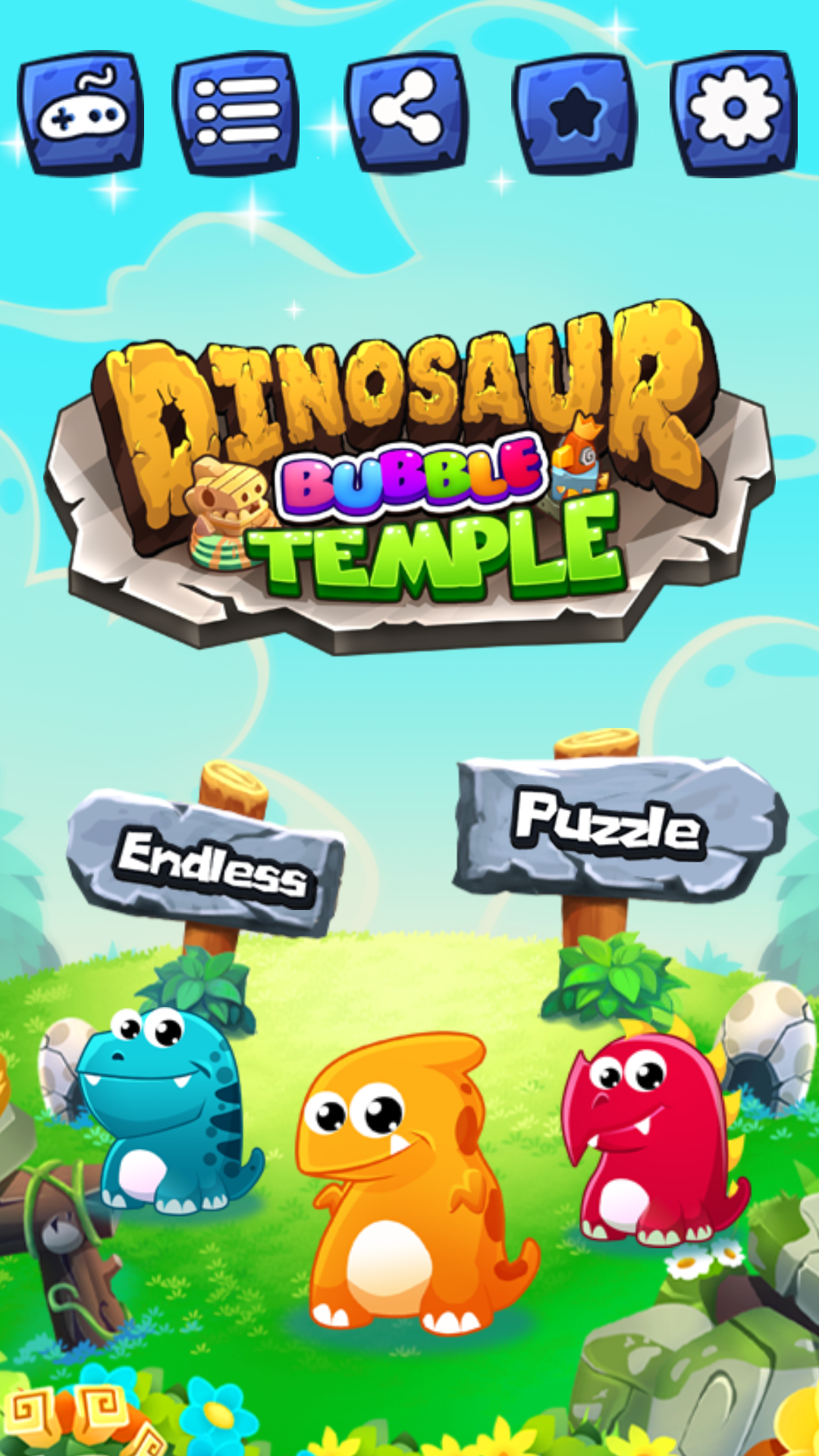 Dinosaur Bubble Temple - App on Amazon Appstore