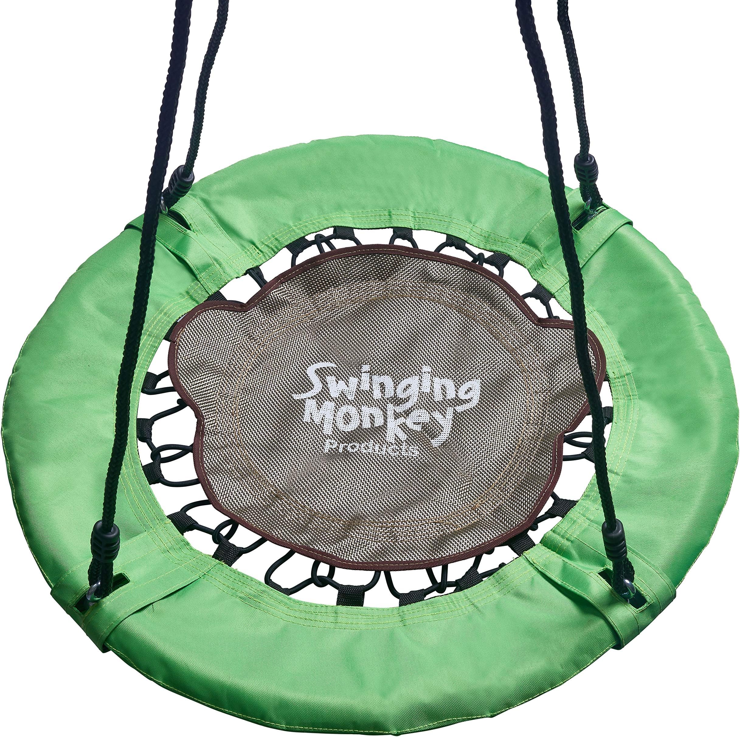 Amazon.com: Monkey Bungee Saucer Tree Swing - Outdoor Play, Quick and ...
