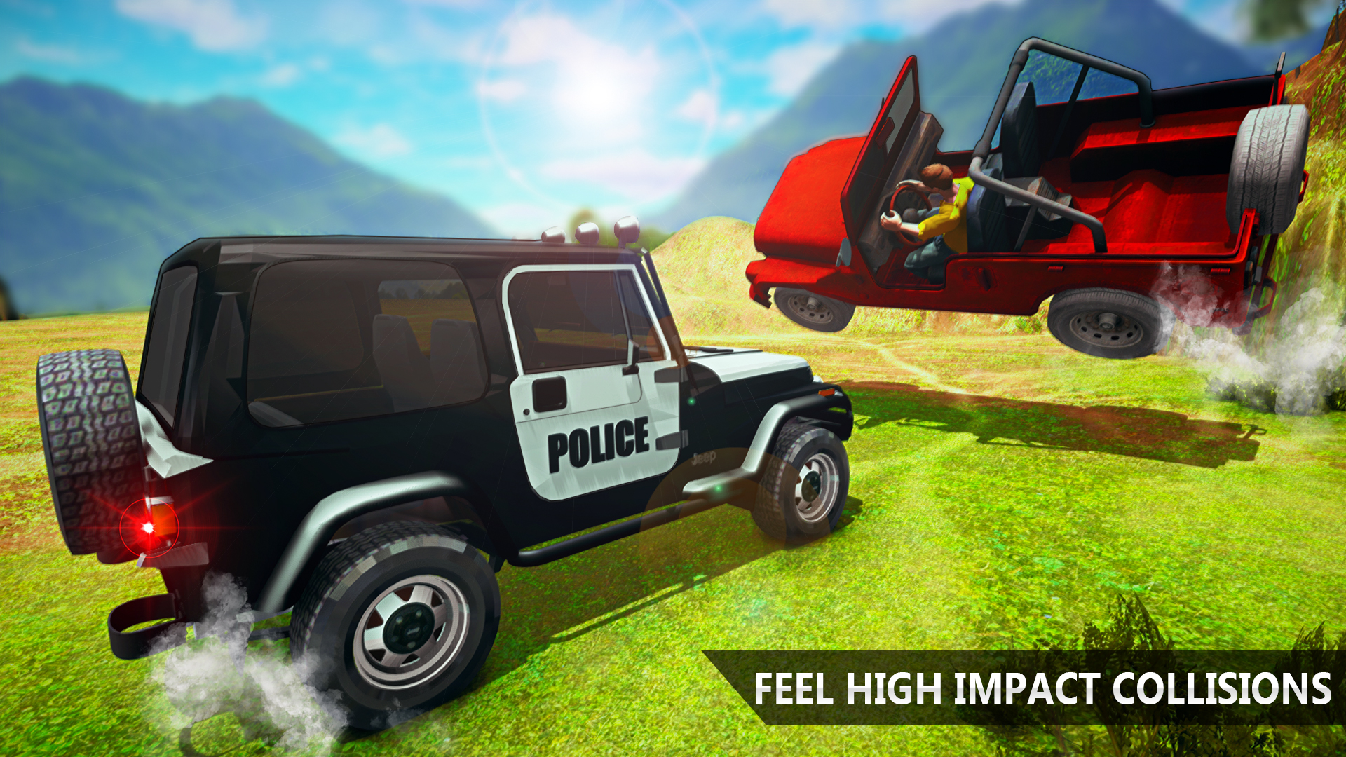 Offroad 4x4 jeep Driving Simulator: Uphill Climb Jeep and Prado Drive ...