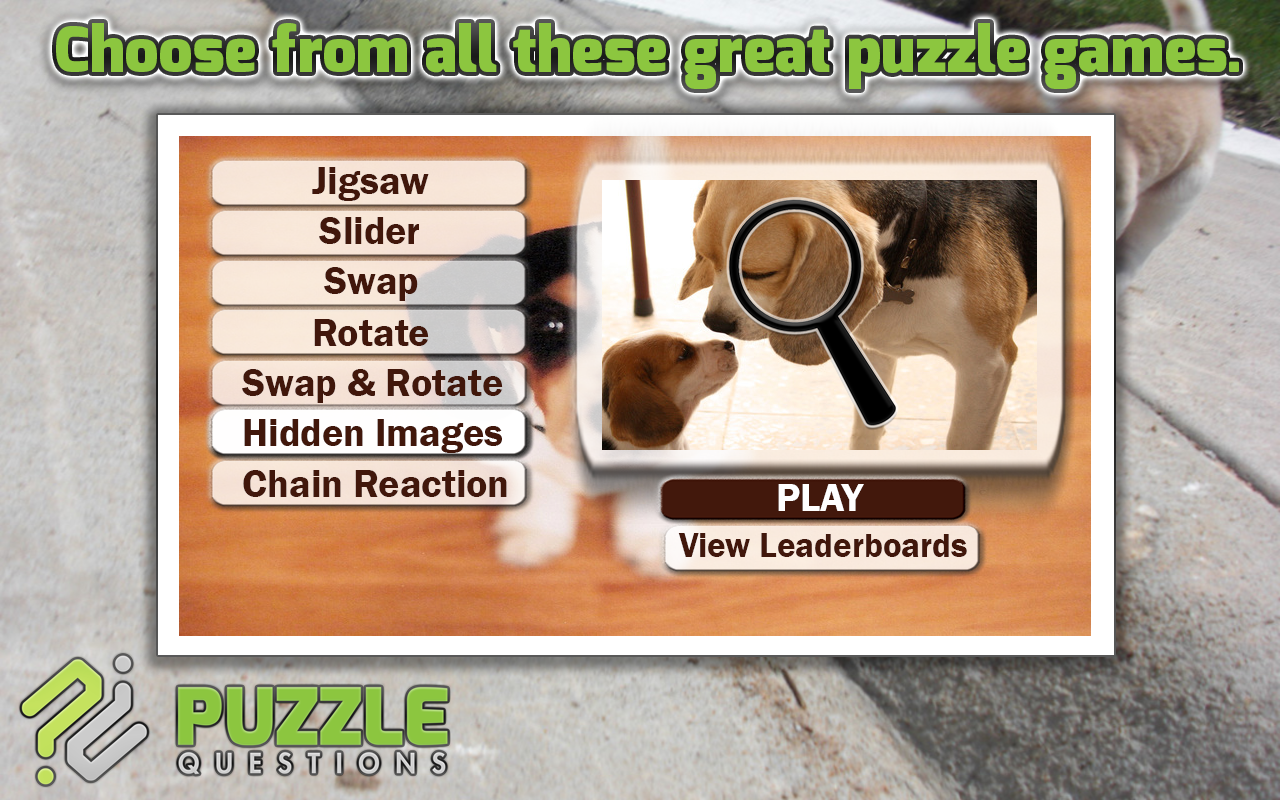 Beagle Dogs Jigsaw Puzzle Games - App on Amazon Appstore