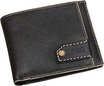 Andrew Marc Men's Vintage Retrocalf Double Billfold Id, Black at Amazon ...