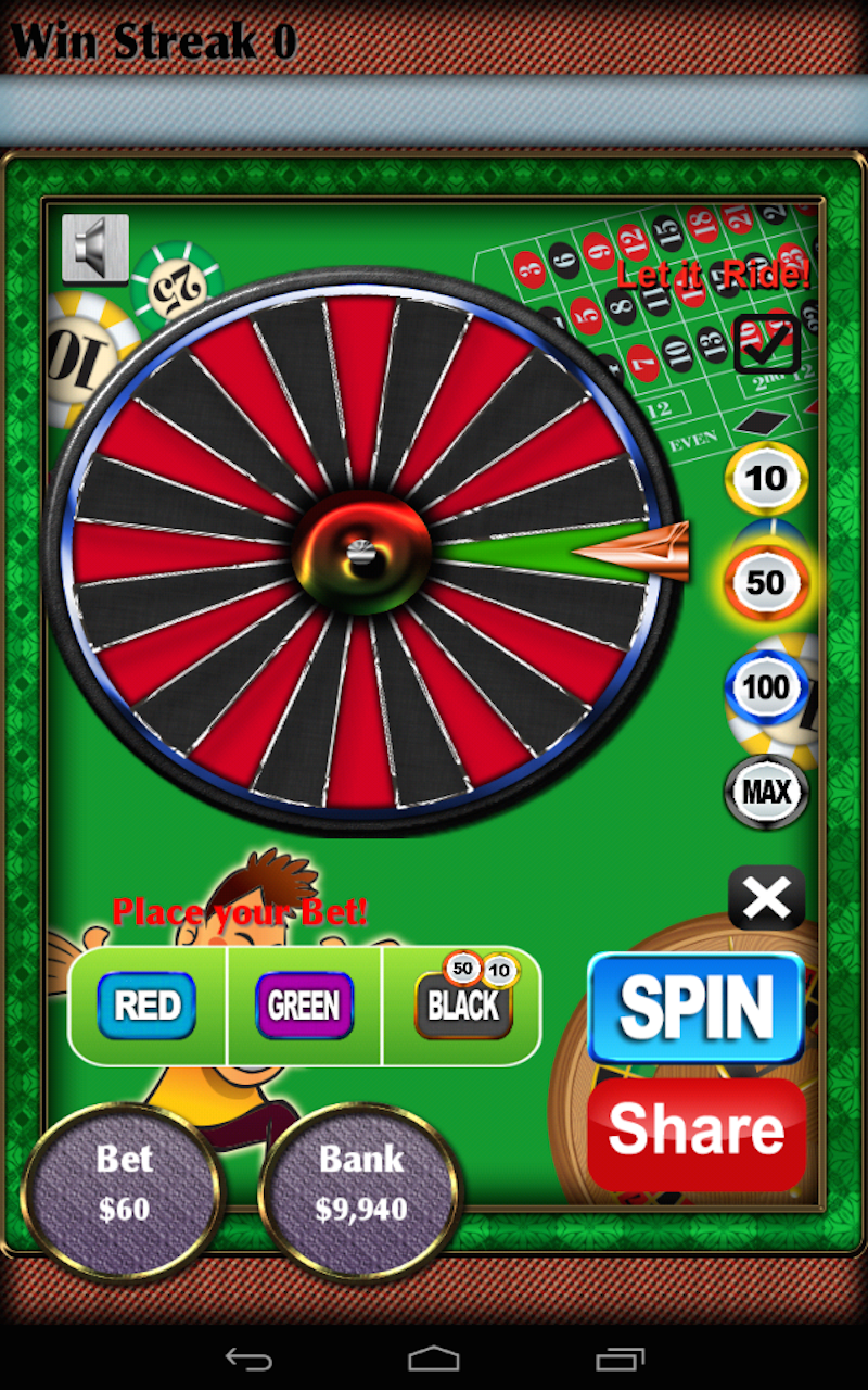 Winning Streak Best Roulette - App on Amazon Appstore