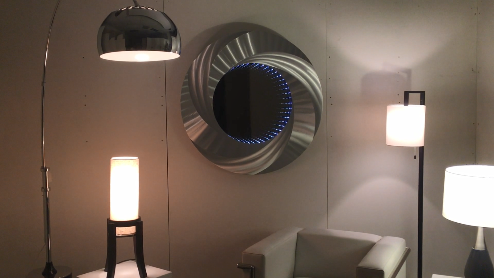 Watch Vortex Infinity Wall Mirror on Amazon Live