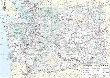 Amazon.com - Wall Art Impact 34x24in Poster Large detailed tourist map ...