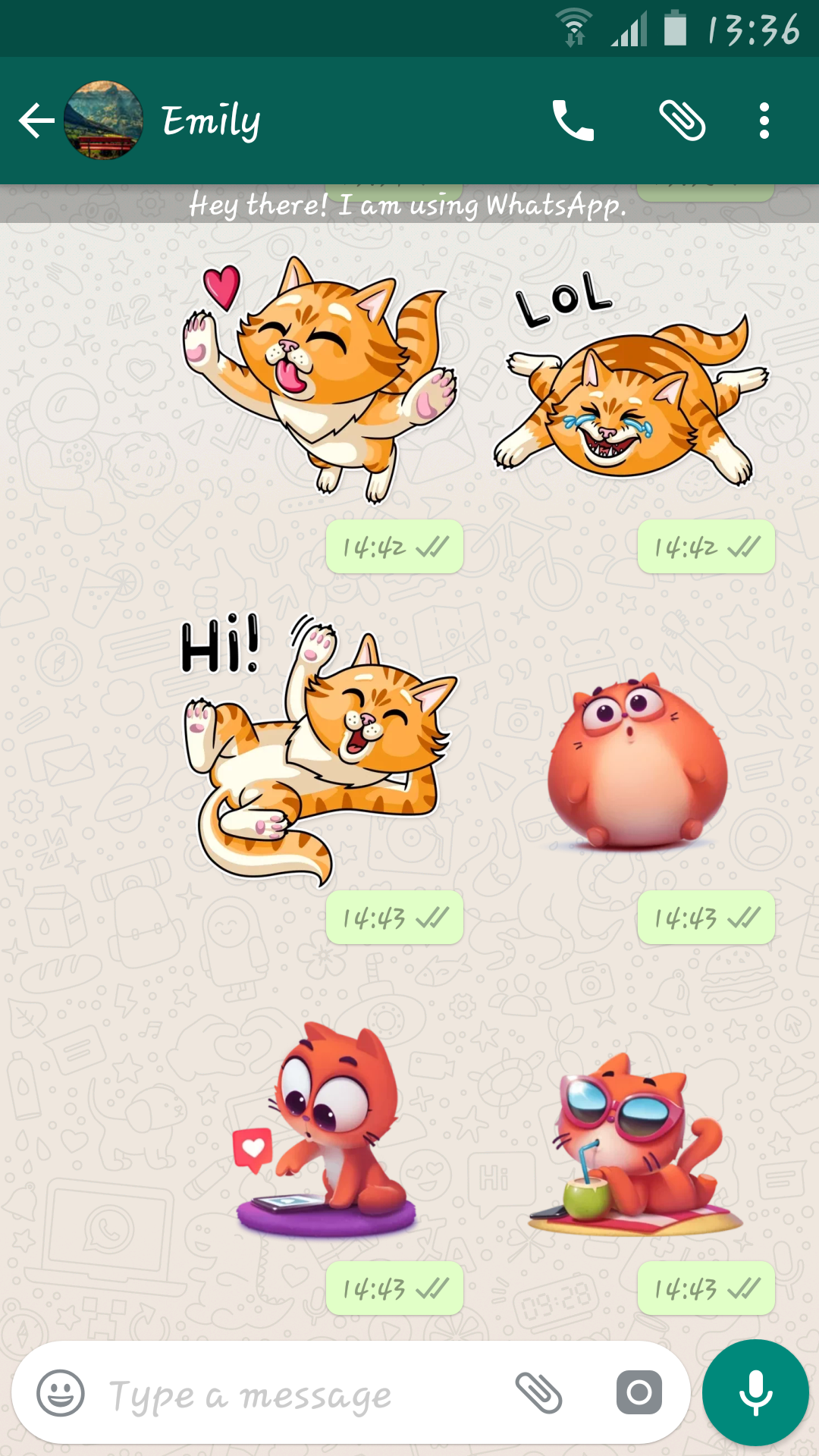 Lovely Cats Stickers For Whatsapp - WASticker - App on Amazon Appstore