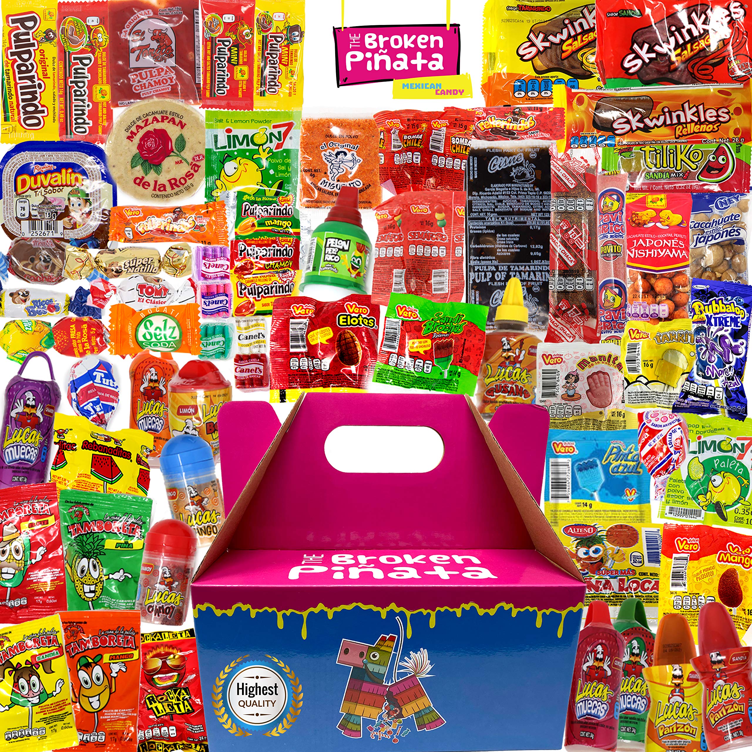 Mexican Candy The Broken Pinata Is An Assortment Of Salty | Desertcart ...