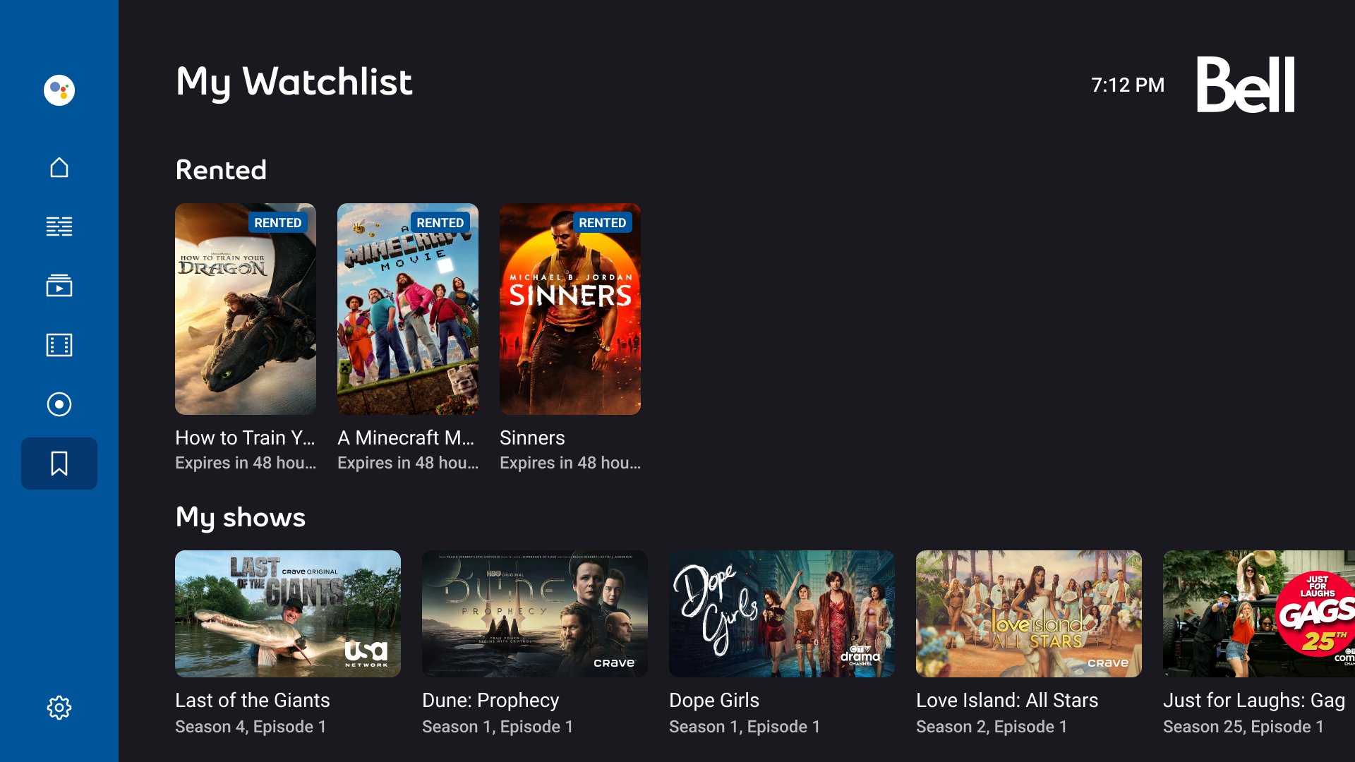 Bell Fibe TV - App on Amazon Appstore