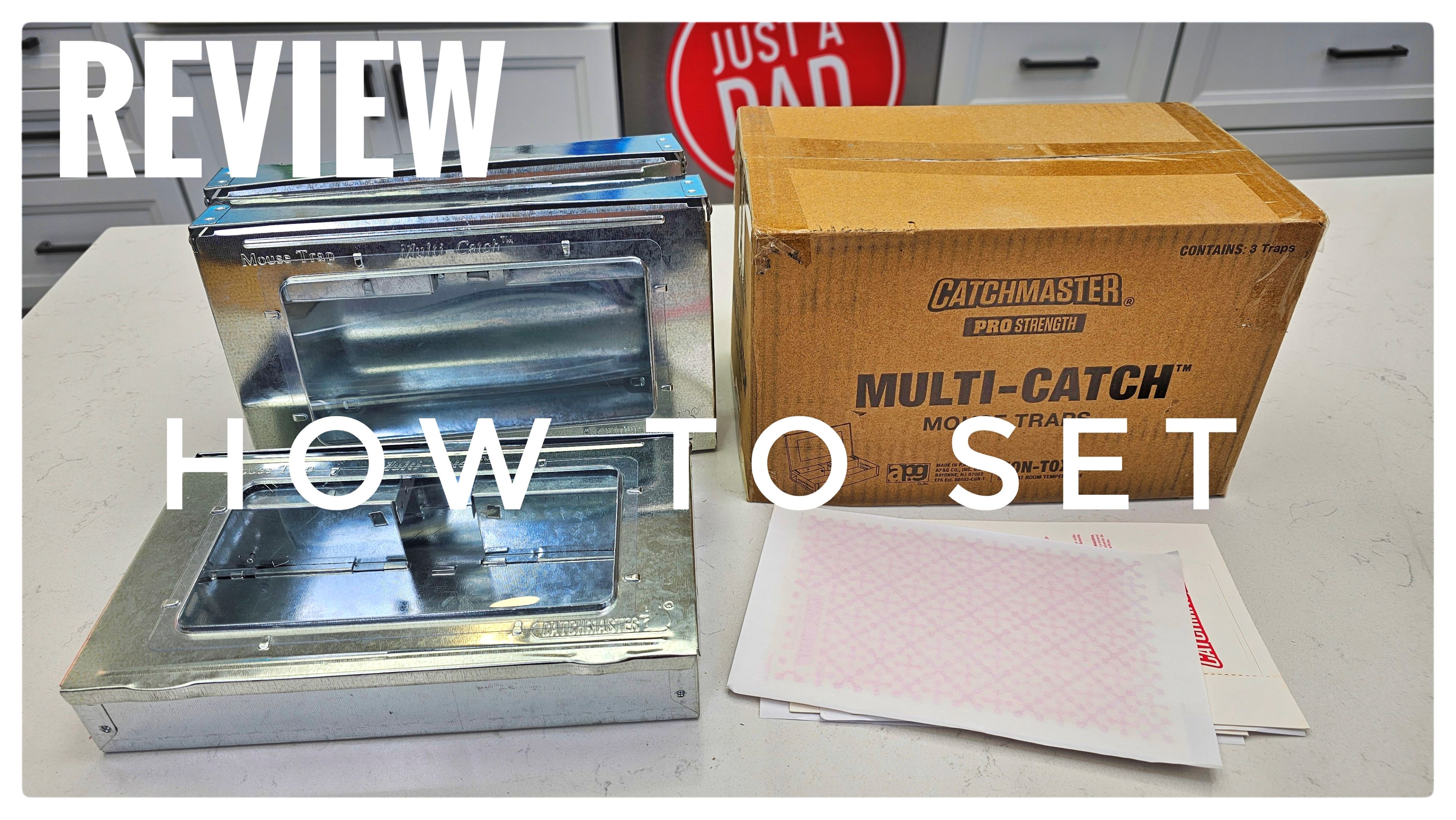 Watch Review and How To Set Catchmaster Multi-Catch Mouse Trap on ...