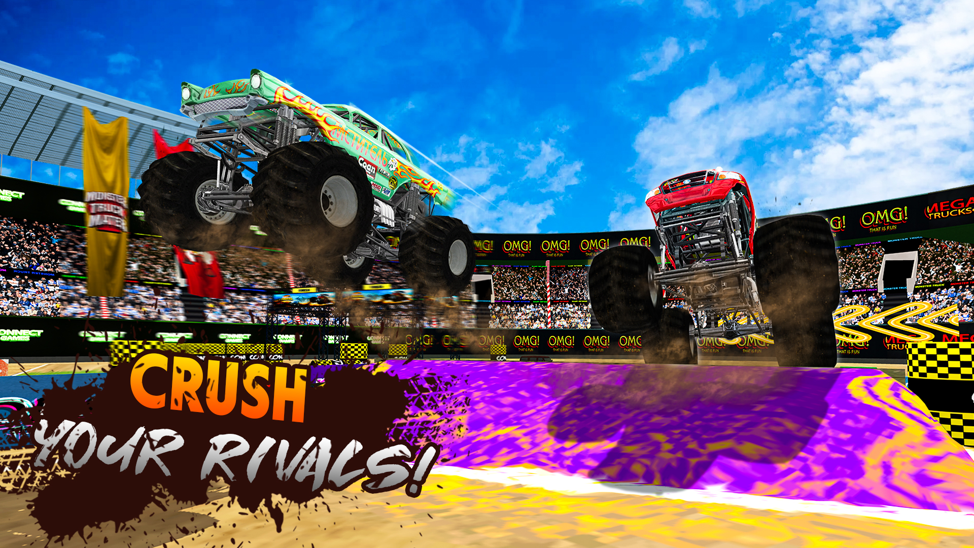 Demolition Derby Monster Truck Racing Game - Truck Destructions Games ...
