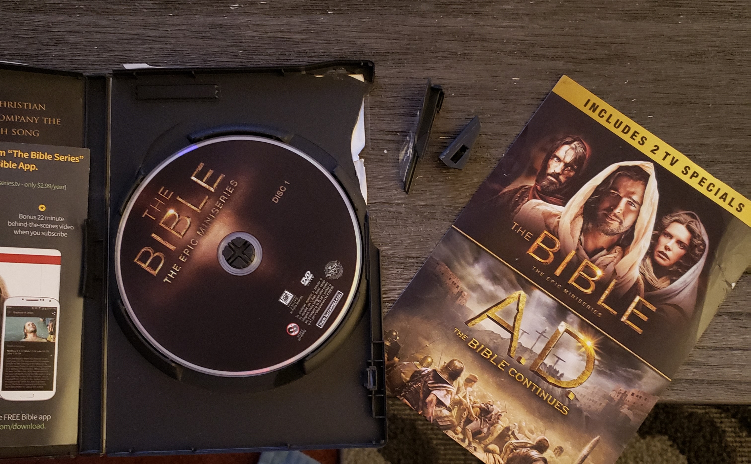 Amazon.com: The Complete Bible Miniseries DVD Collection - The Bible ...