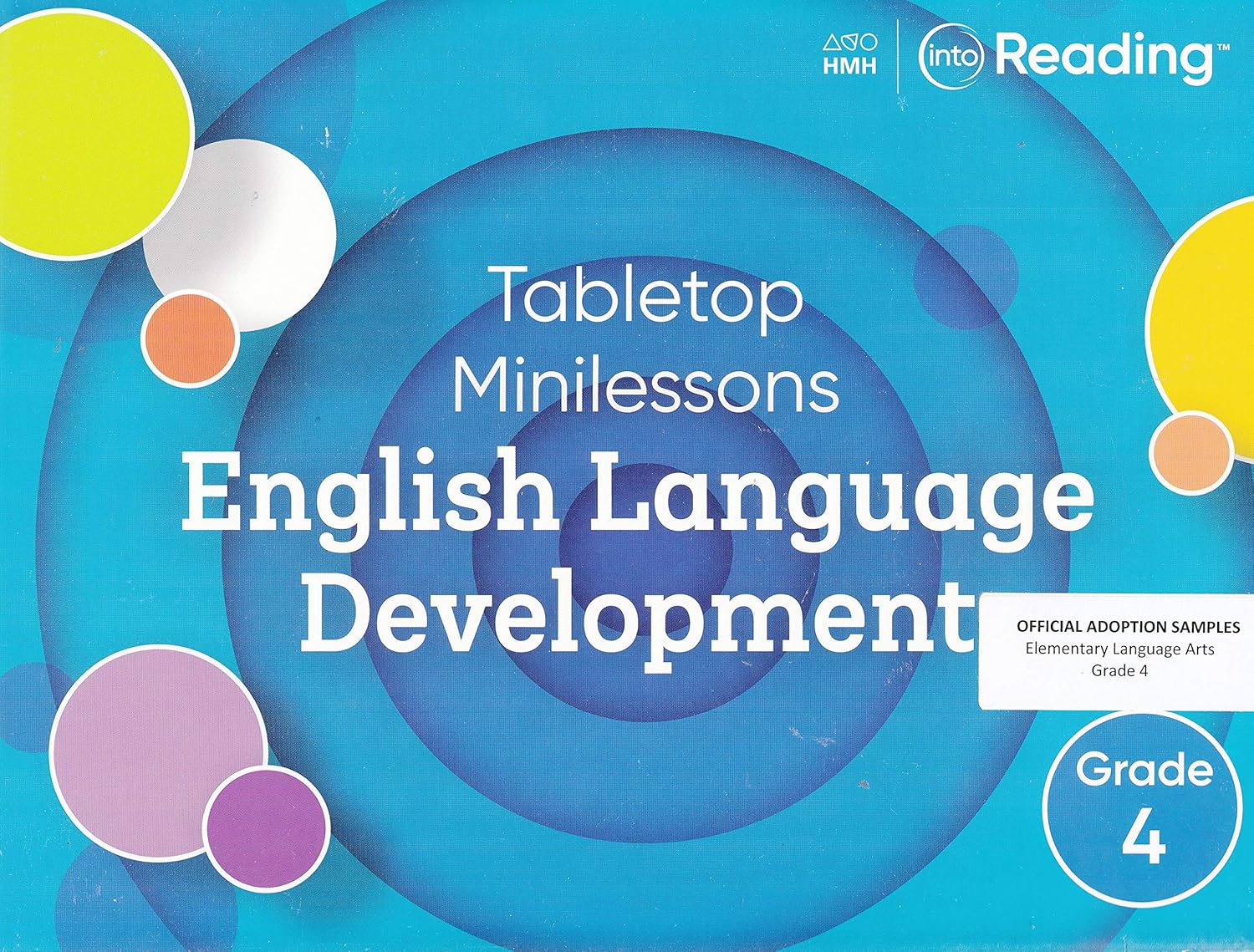 Tabletop Minilessons English Language Development Grade 4 (Into Reading ...
