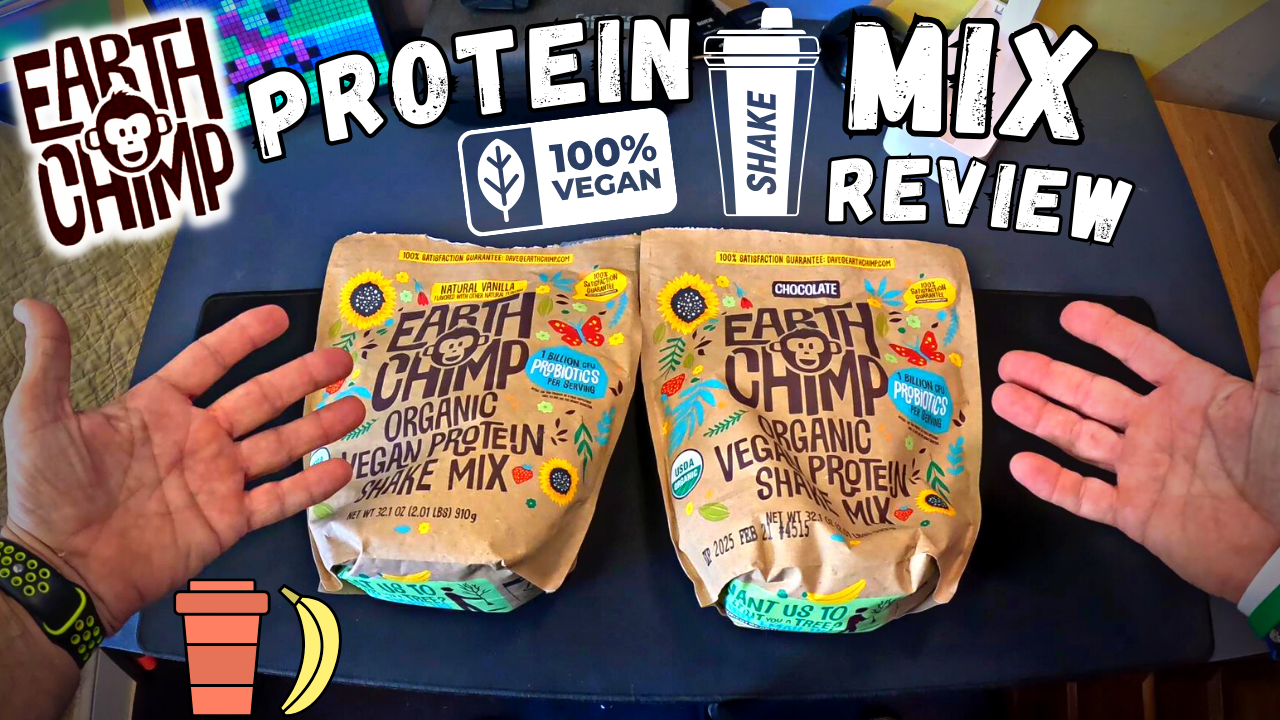 Watch Earth Chimp Organic Vegan Protein Powder - Review on Amazon Live