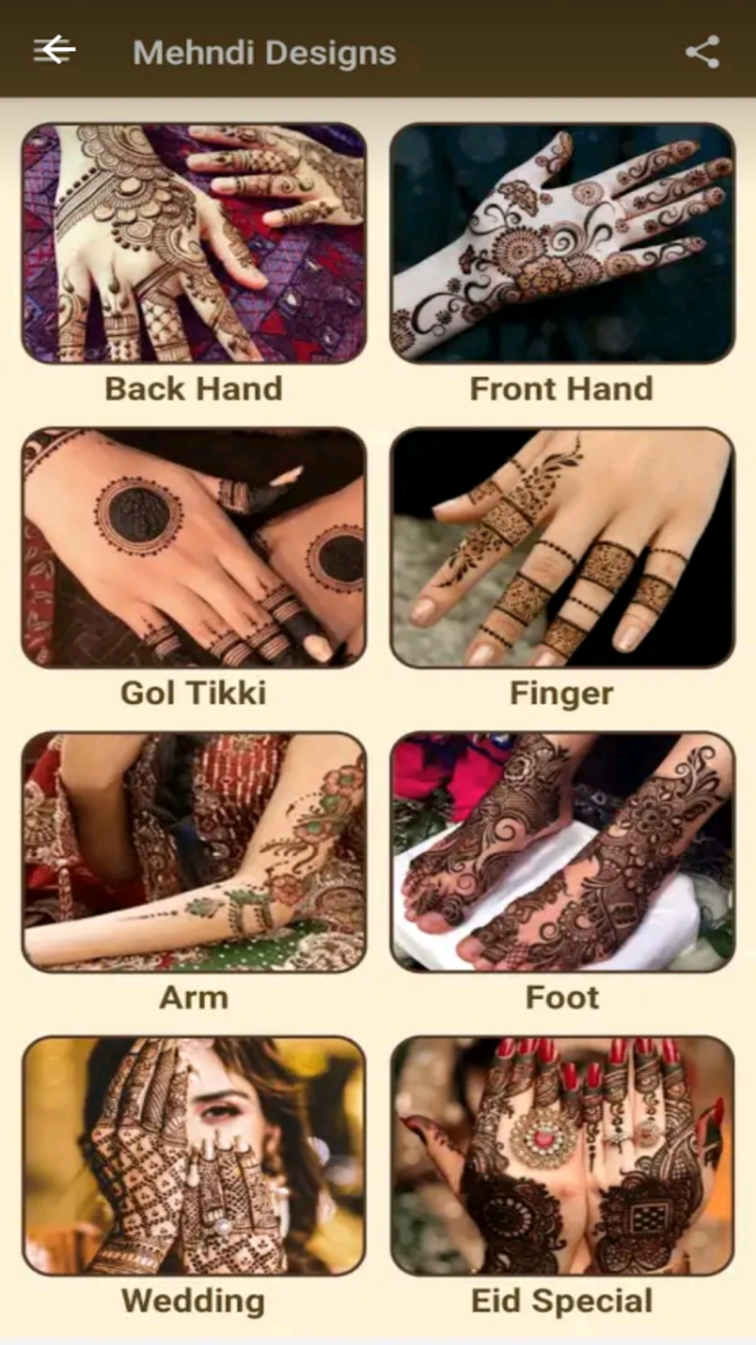 Mehndi Designs (Photos+Videos) - App on Amazon Appstore