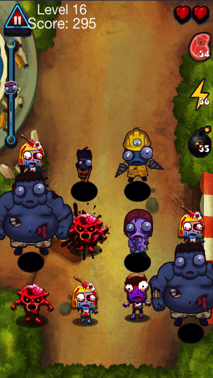 Zombie Smasher- Aplicación en Amazon Appstore