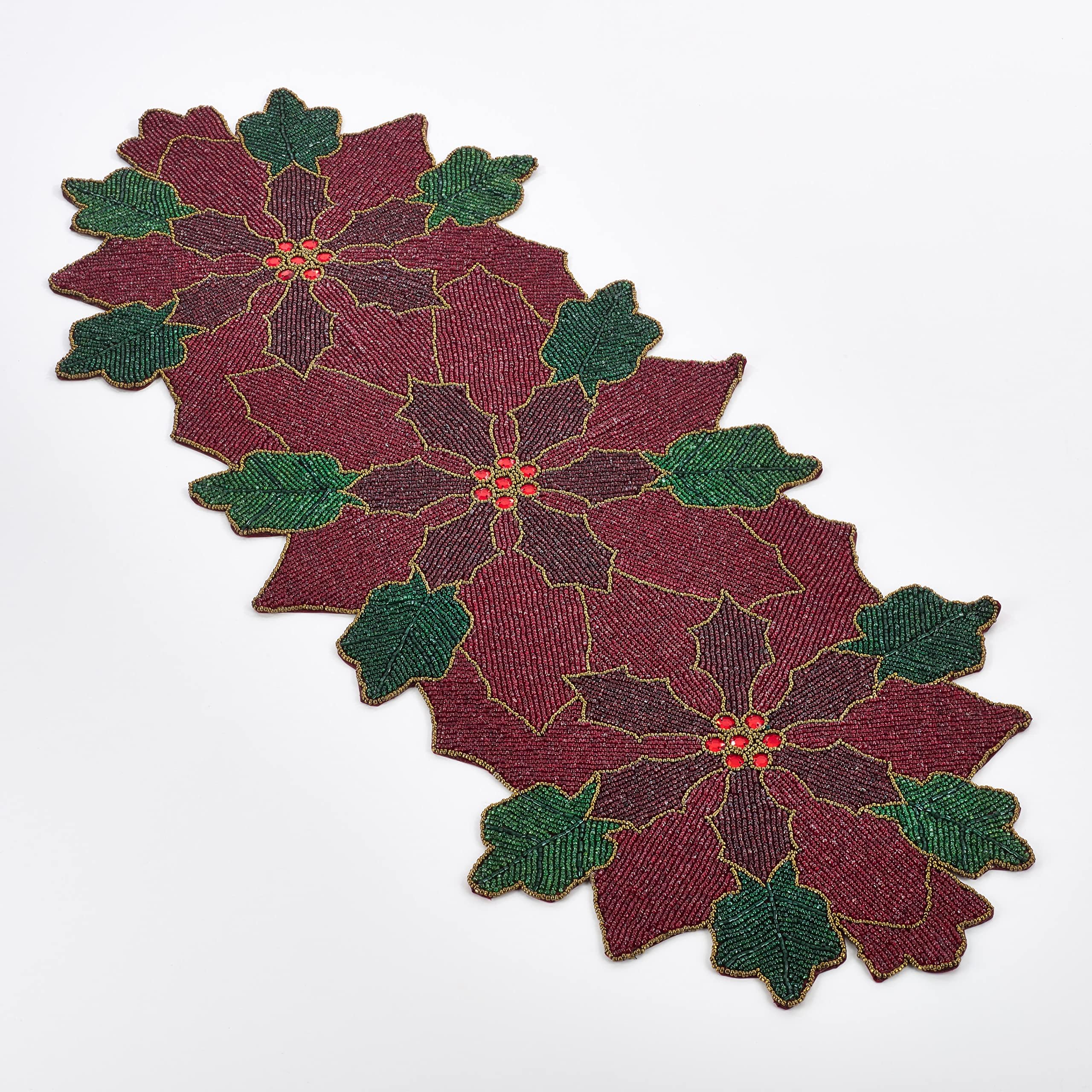 Amazon.com: Sea Shell Beaded Design Table Runner: Home & Kitchen