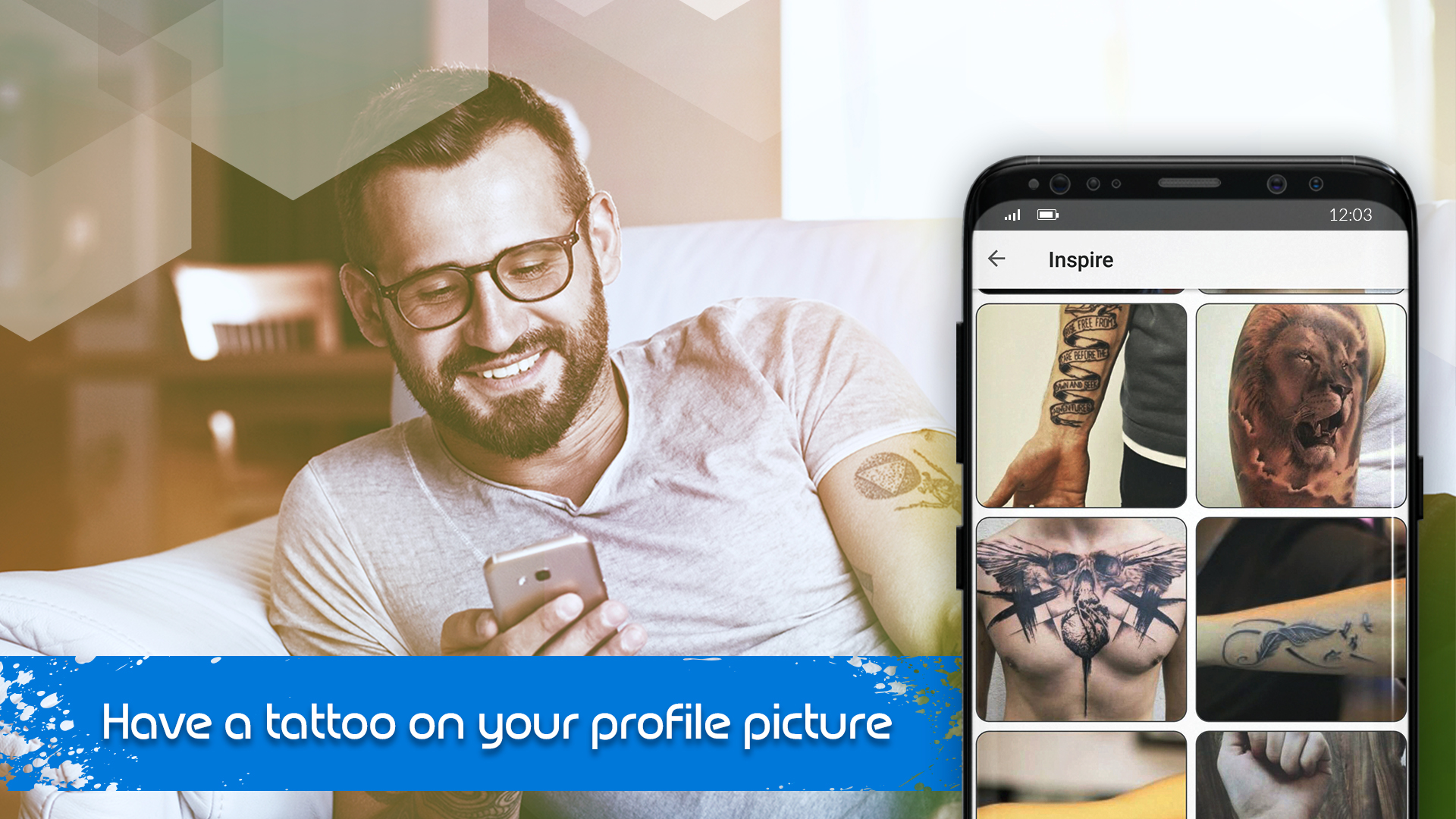 Tattoo Design on My Photo - Trendy Tattoos 2019 - App on Amazon Appstore