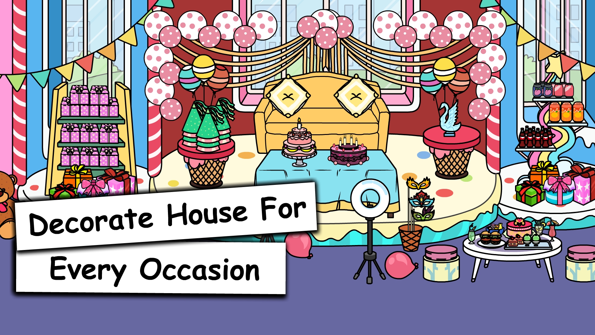 Tizi Town - Princess Home Design Games for Kids - App on Amazon Appstore