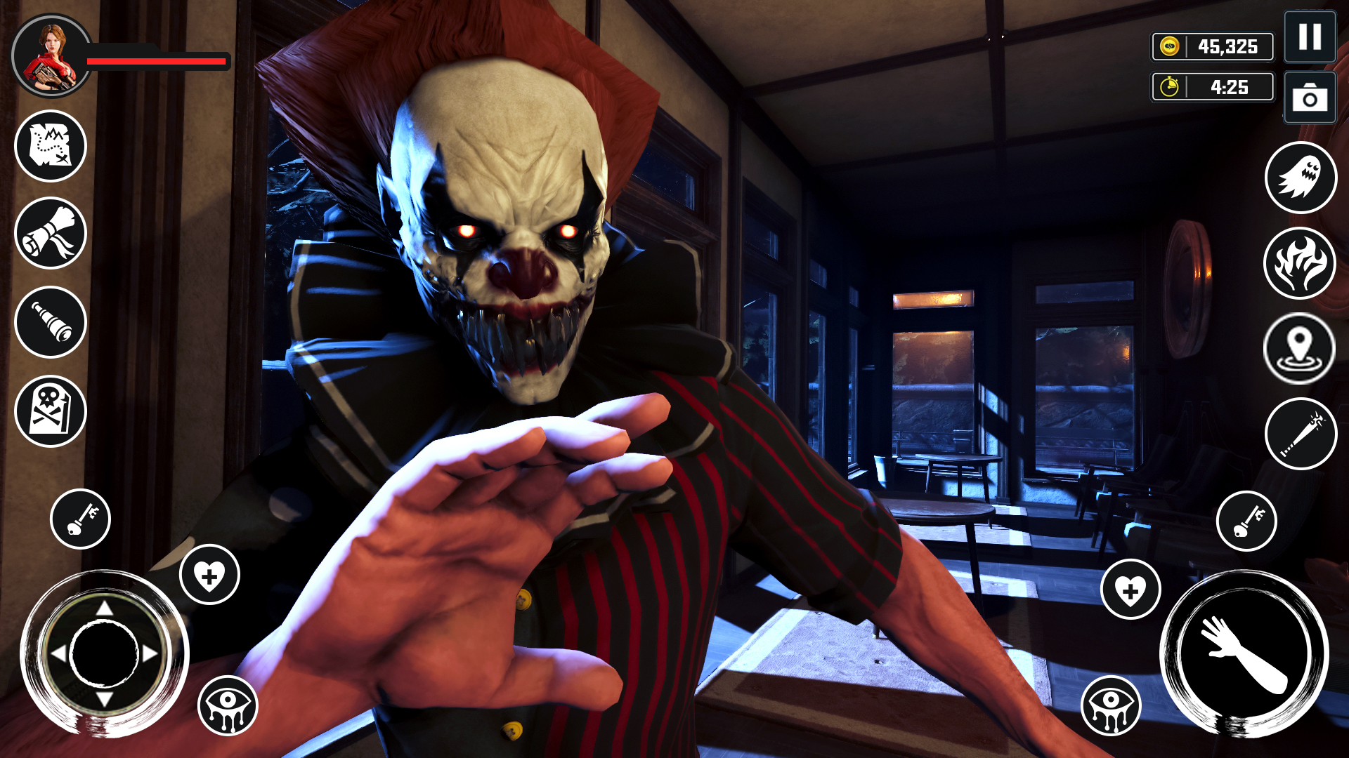 Scary Horror Clown Ghost Game Survival Horror Games Evil Rise Haunted ...