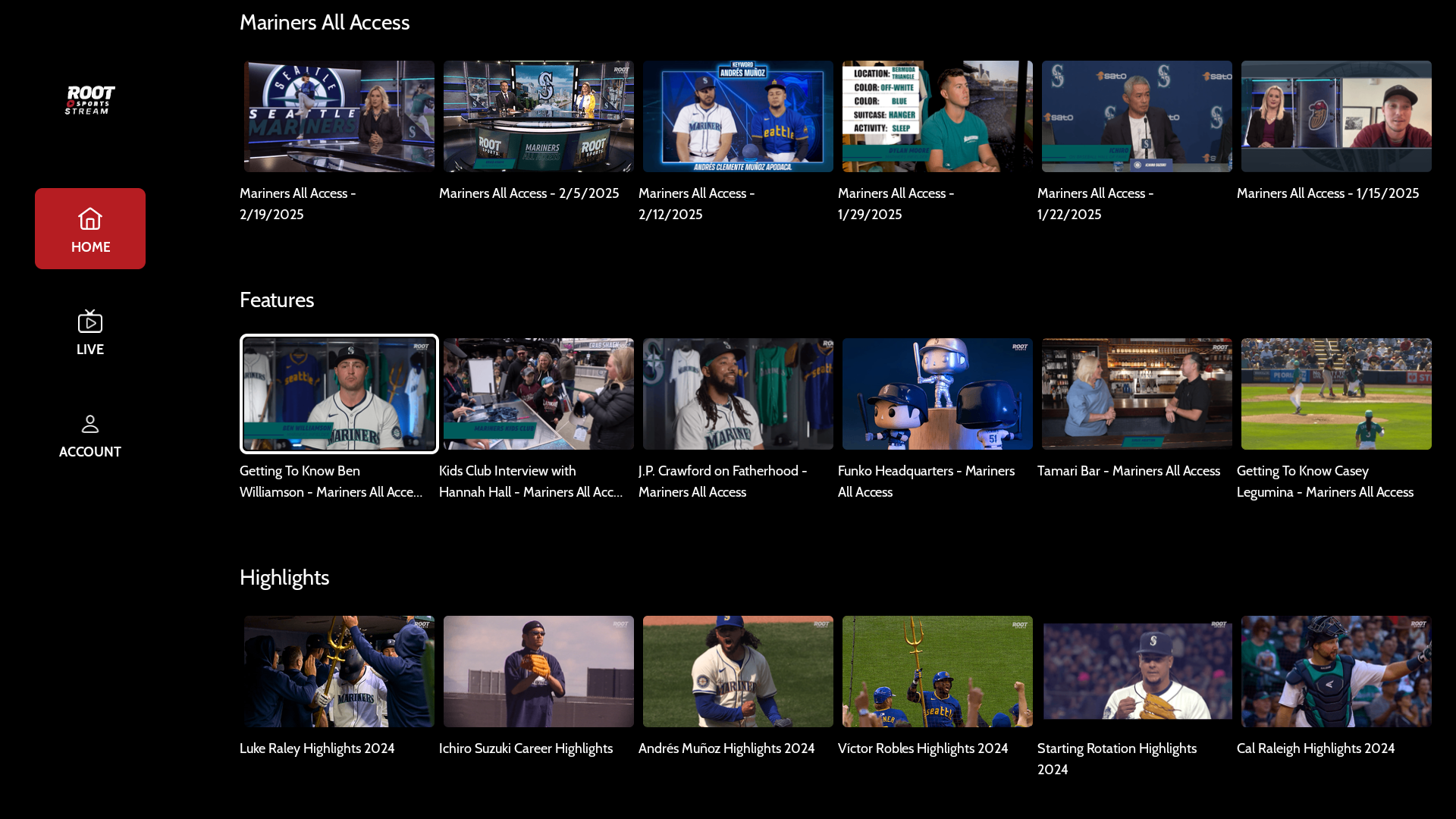 ROOT SPORTS Stream - App on Amazon Appstore