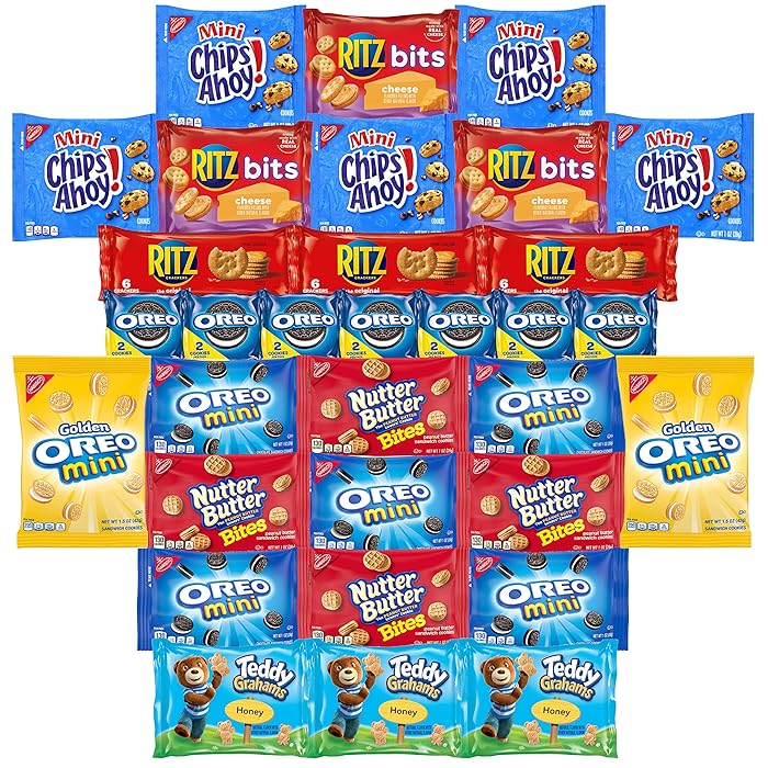 Buy VARIETY PACK Sandwich Cookies - 32 Individual Snacks Packs Mini ...