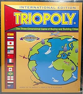 Amazon.com: Triopoly International Edition: The Three Dimensional Game ...