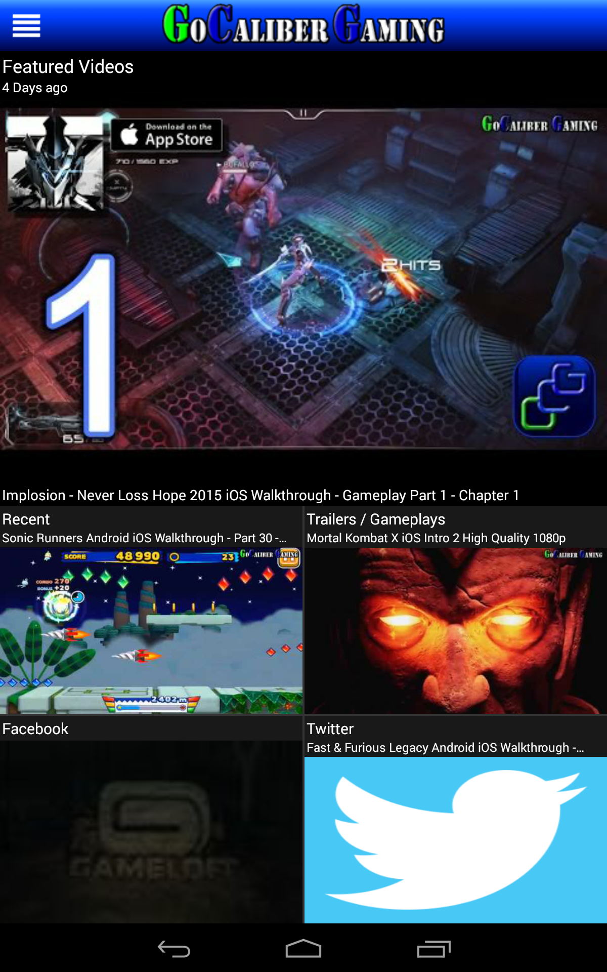GoCaliberGaming - App on Amazon Appstore
