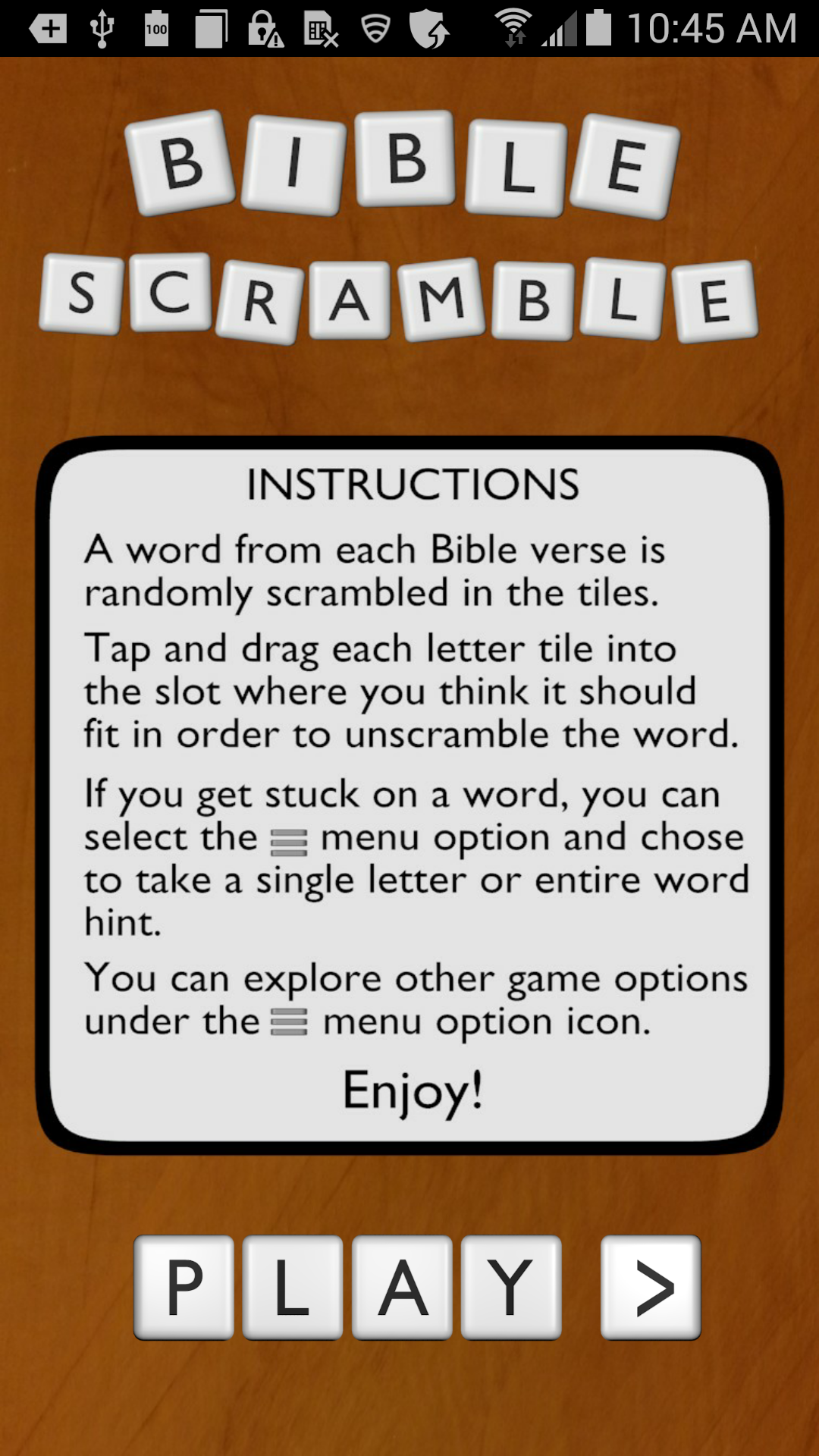 Bible Scramble - App on Amazon Appstore