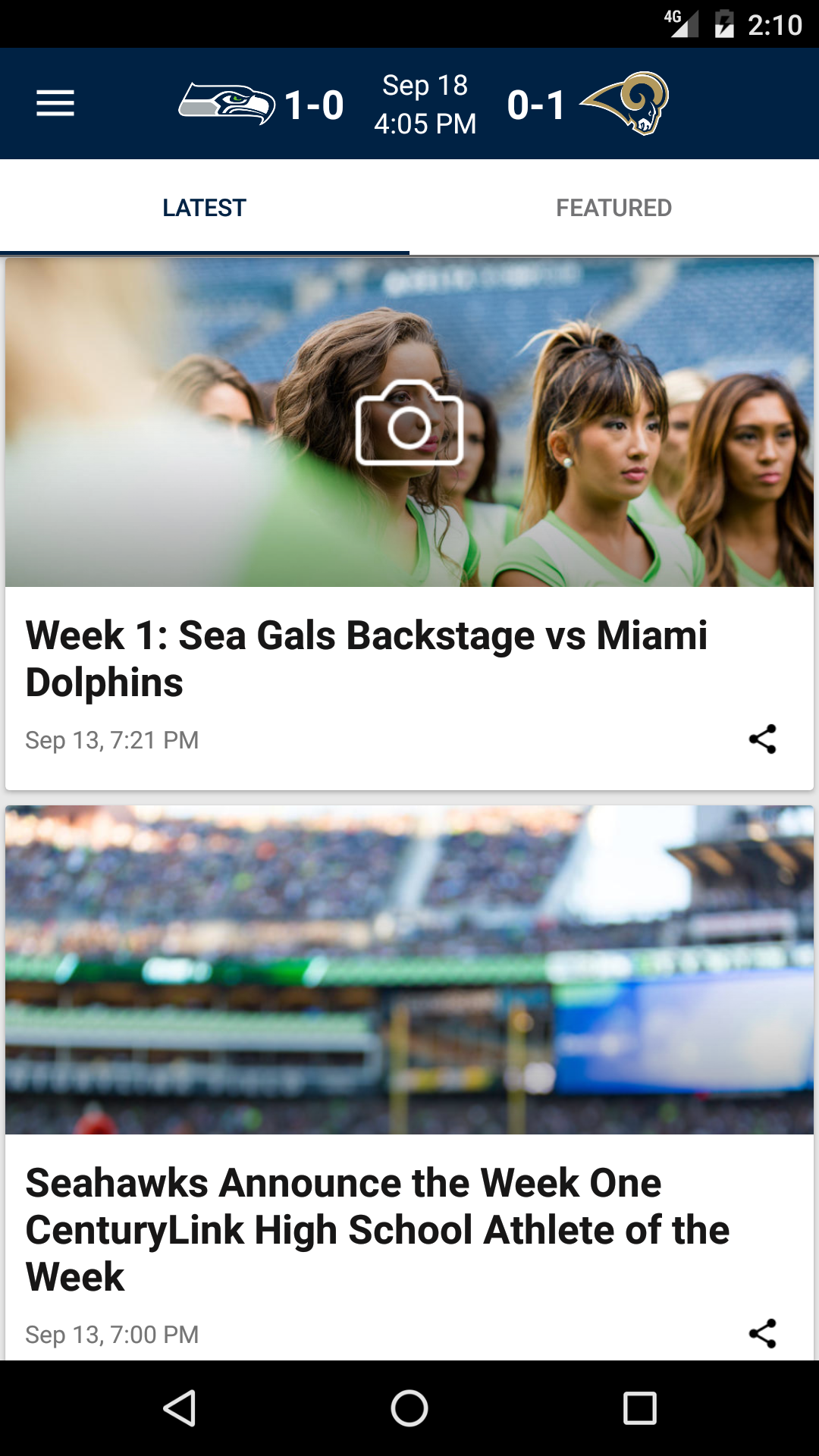 Seattle Seahawks - App on Amazon Appstore