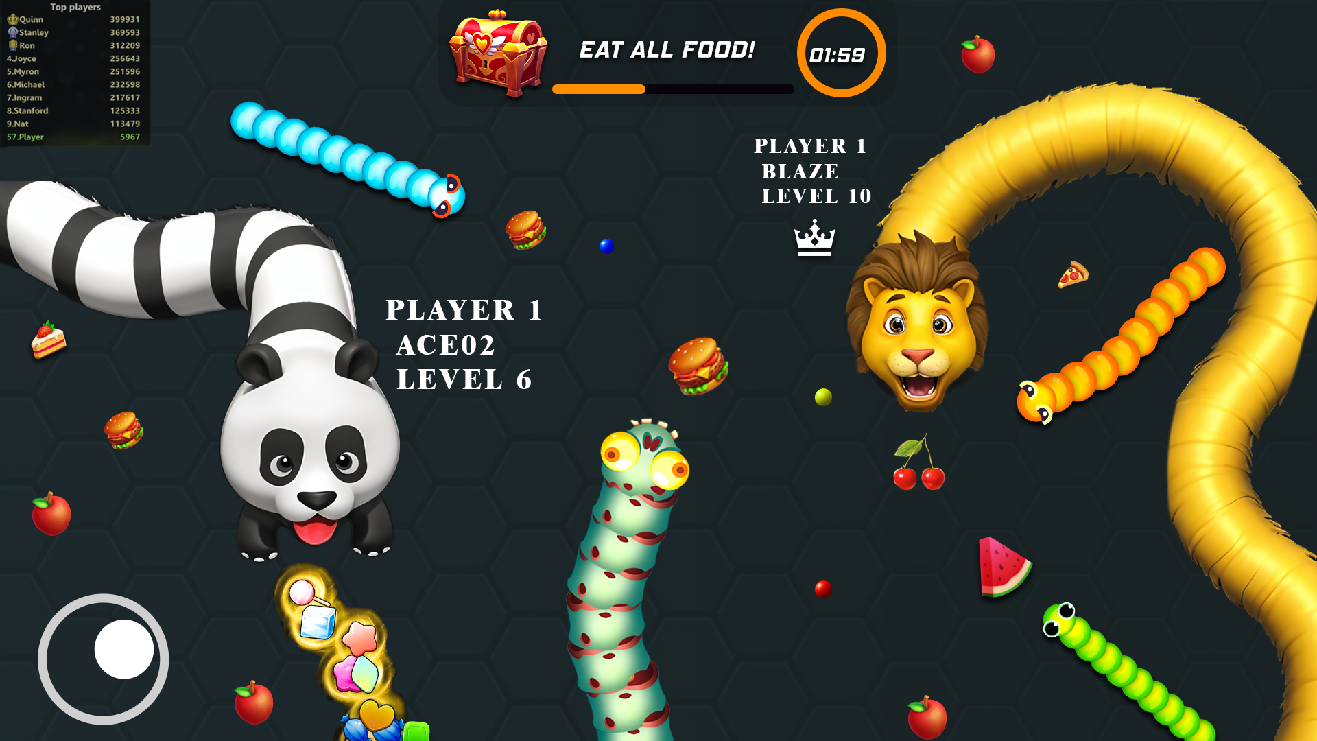 Snake War Hungry Snake Game - Fun Slither Snake Clash New Snake Battle ...