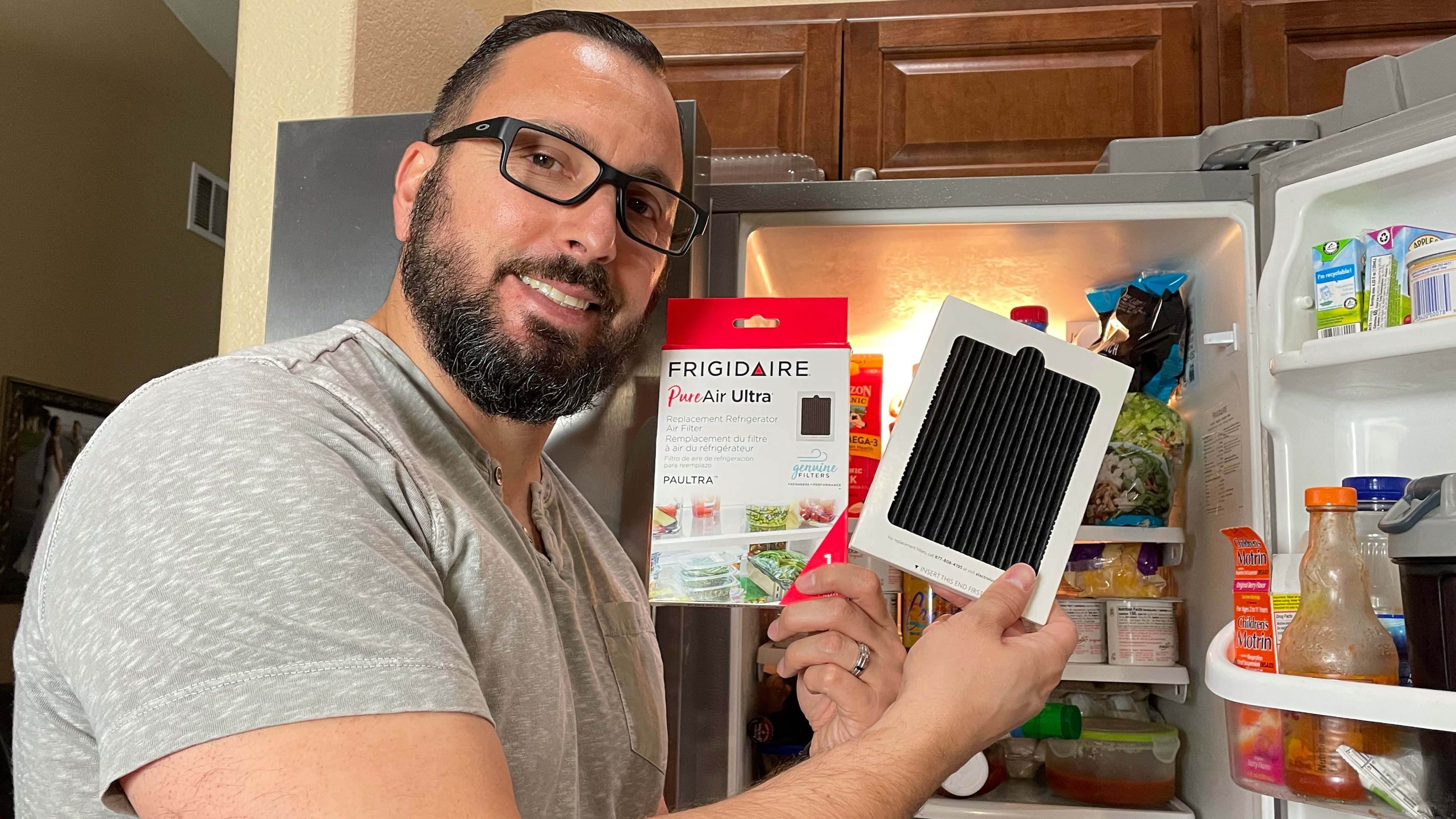 Watch Frigidaire Paultra Pure Air Filter Install & Review on Amazon Live