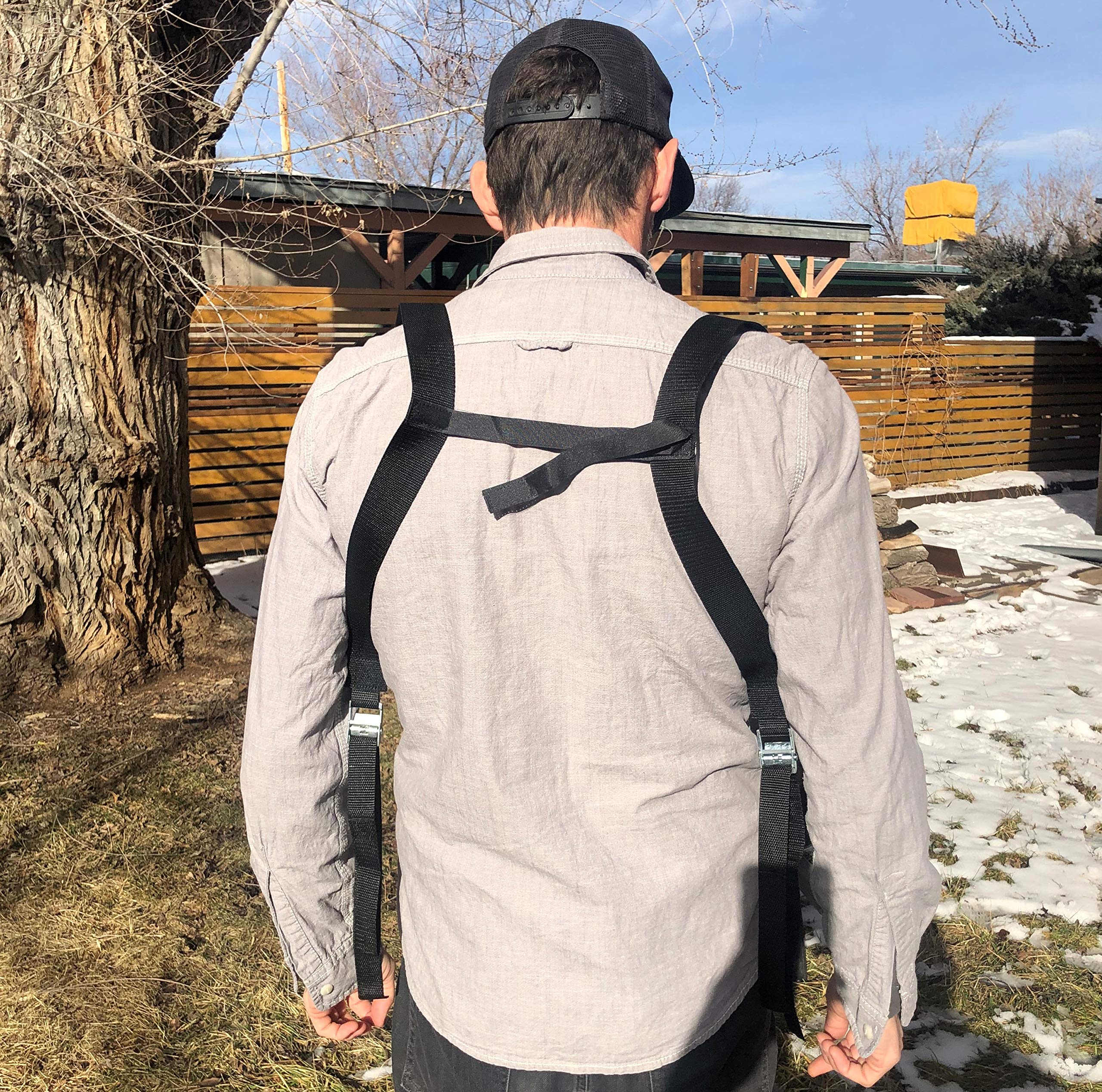 Buy Shoulder Dolly SteadyLifter-Light Weight Harness To Assist In ...