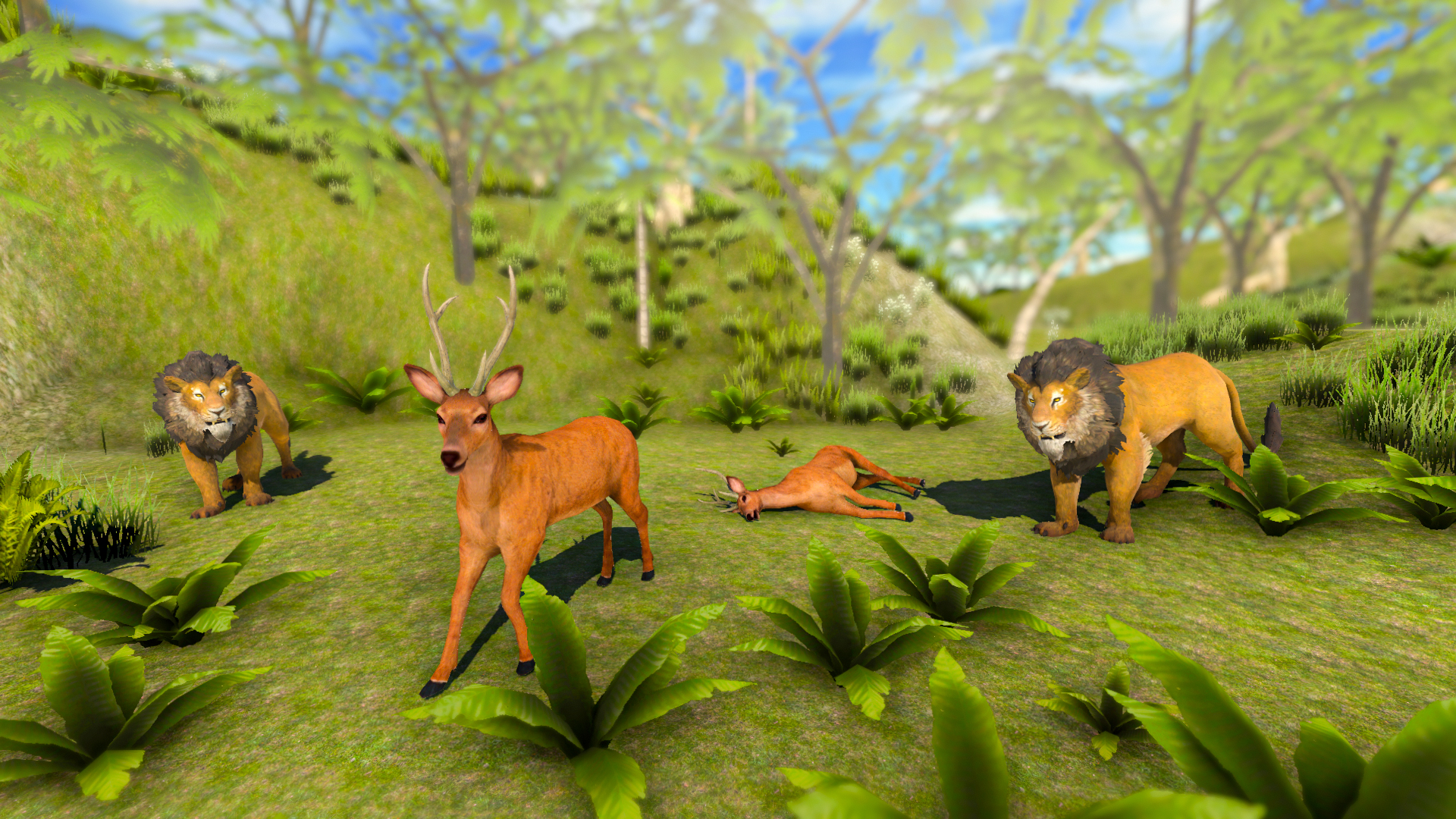 Lion Simulator Animal 3d / Jungle Games - App on Amazon Appstore