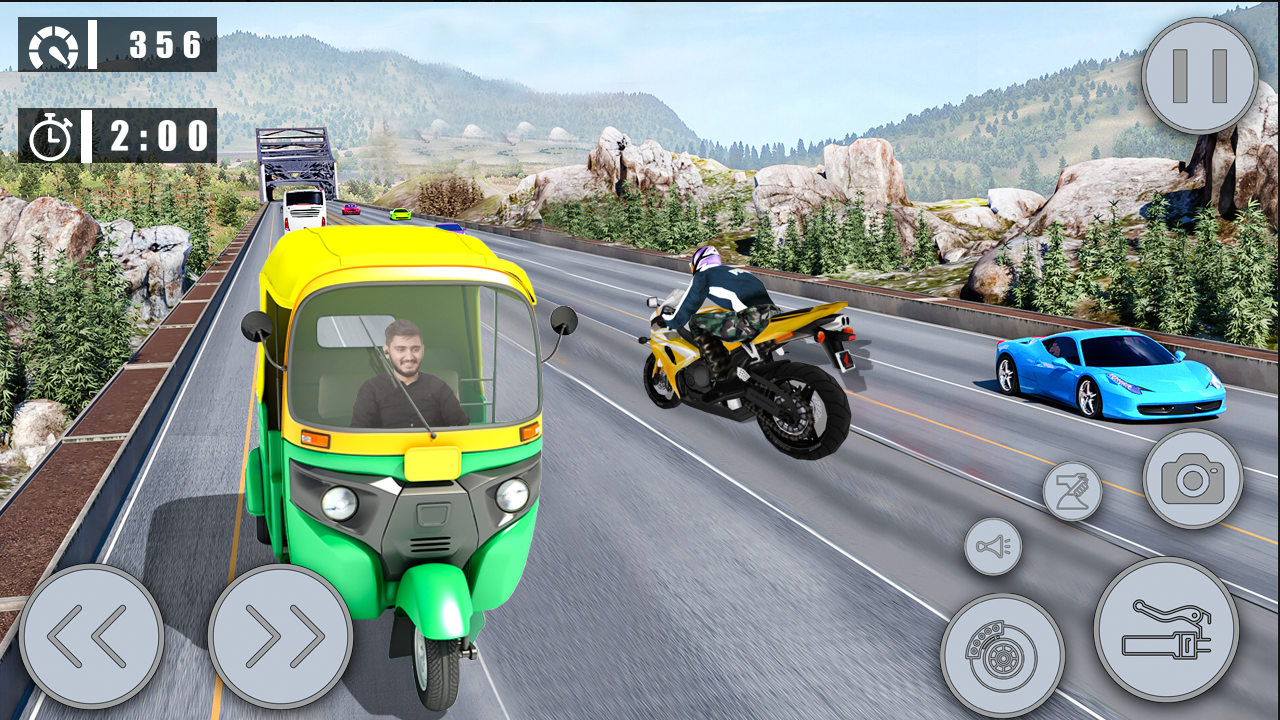 Auto Rickshaw Driving Game- Modern Rickshaw Simulator Storm Drive - App ...