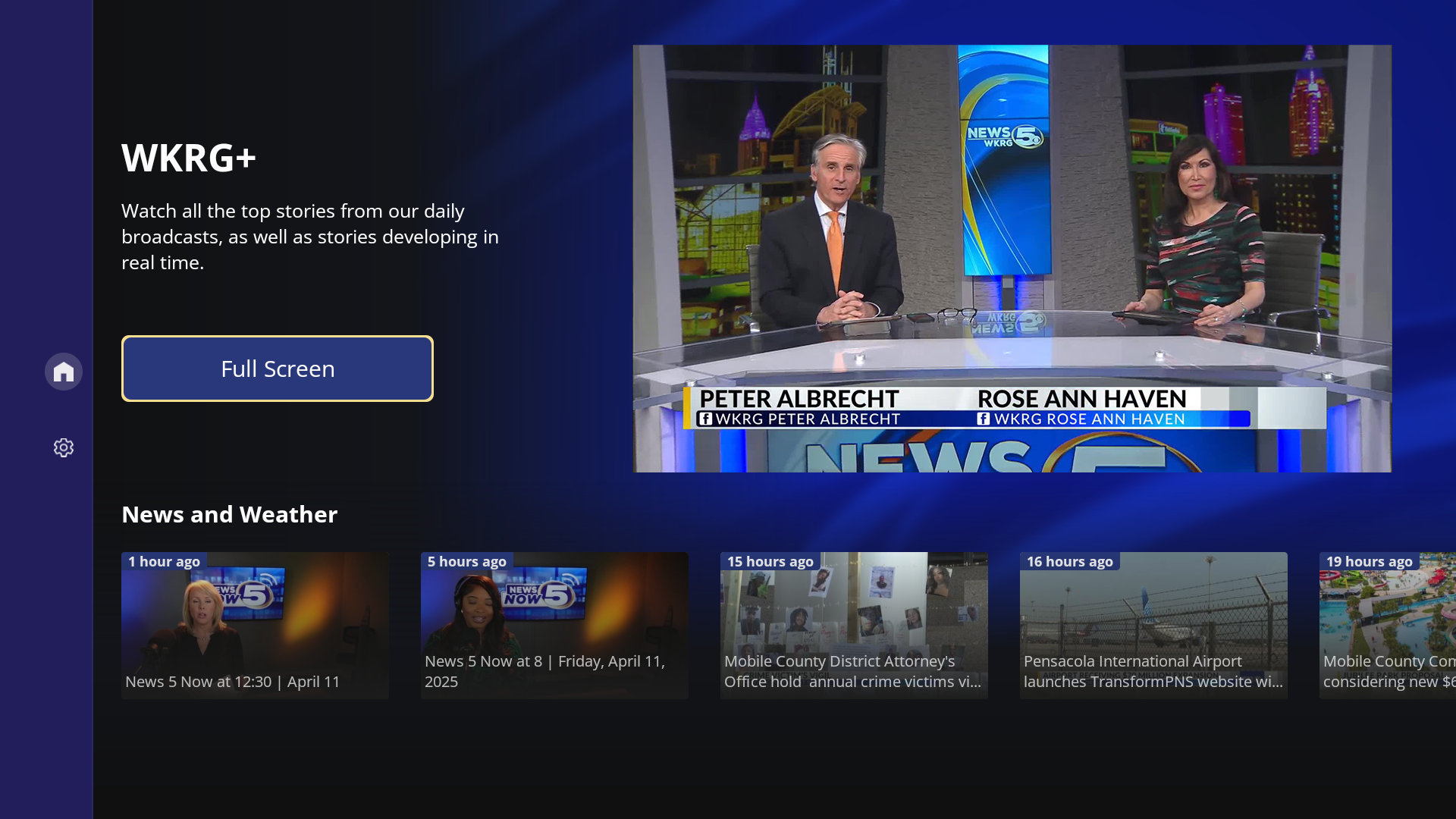 WKRG+ CBS 5 Mobile Pensacola News Weather & Sports - App on Amazon Appstore