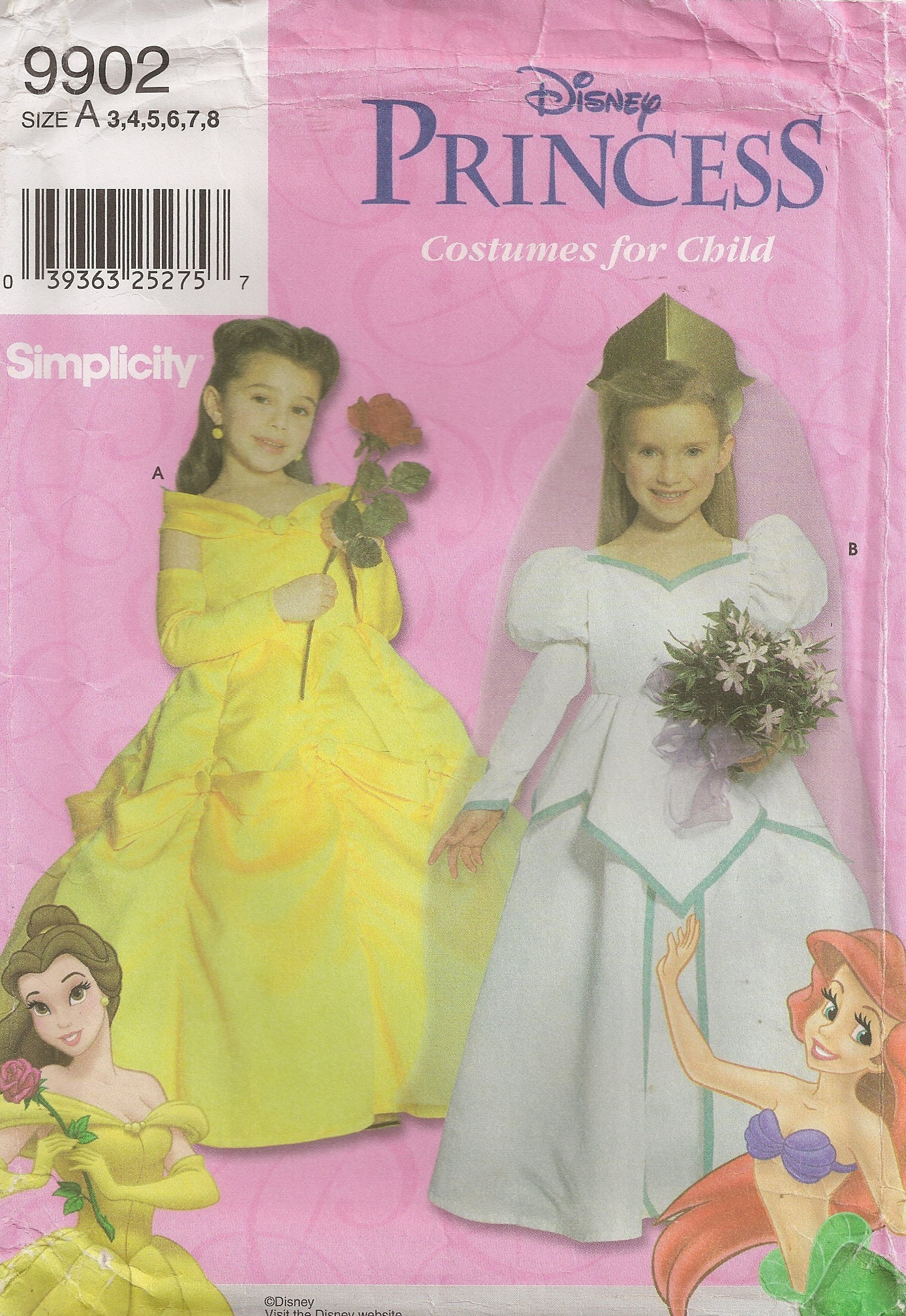 Disney Belle Costume Pattern - Free Patterns