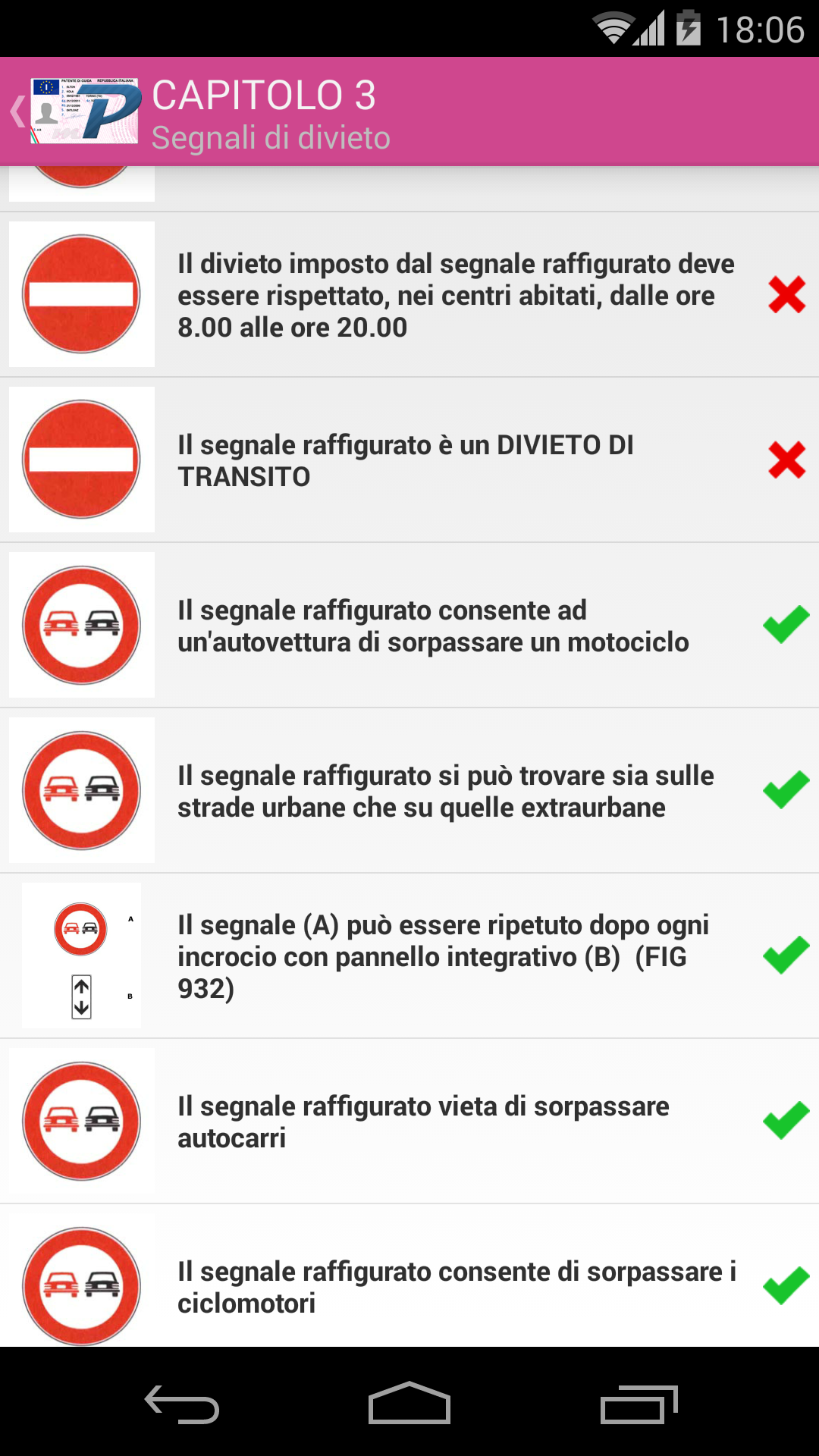 myPatente - Italian Driving License Quiz:Amazon.de:Appstore for Android