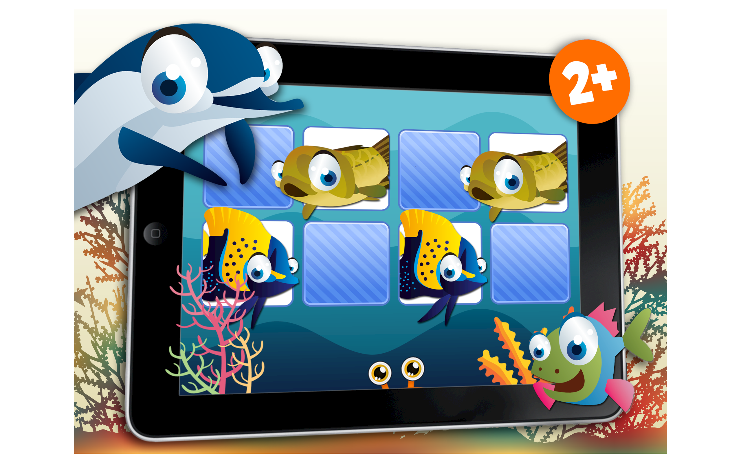 Aplicación Juego de Memoria animales marinos - para los niños en Amazon ...