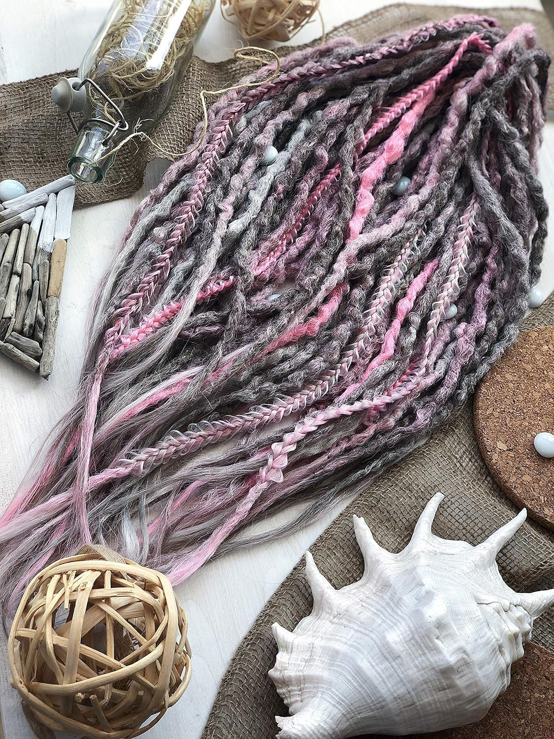 Buy Custom Tree Root Synthetic Crochet Dreads at Ubuy Nepal