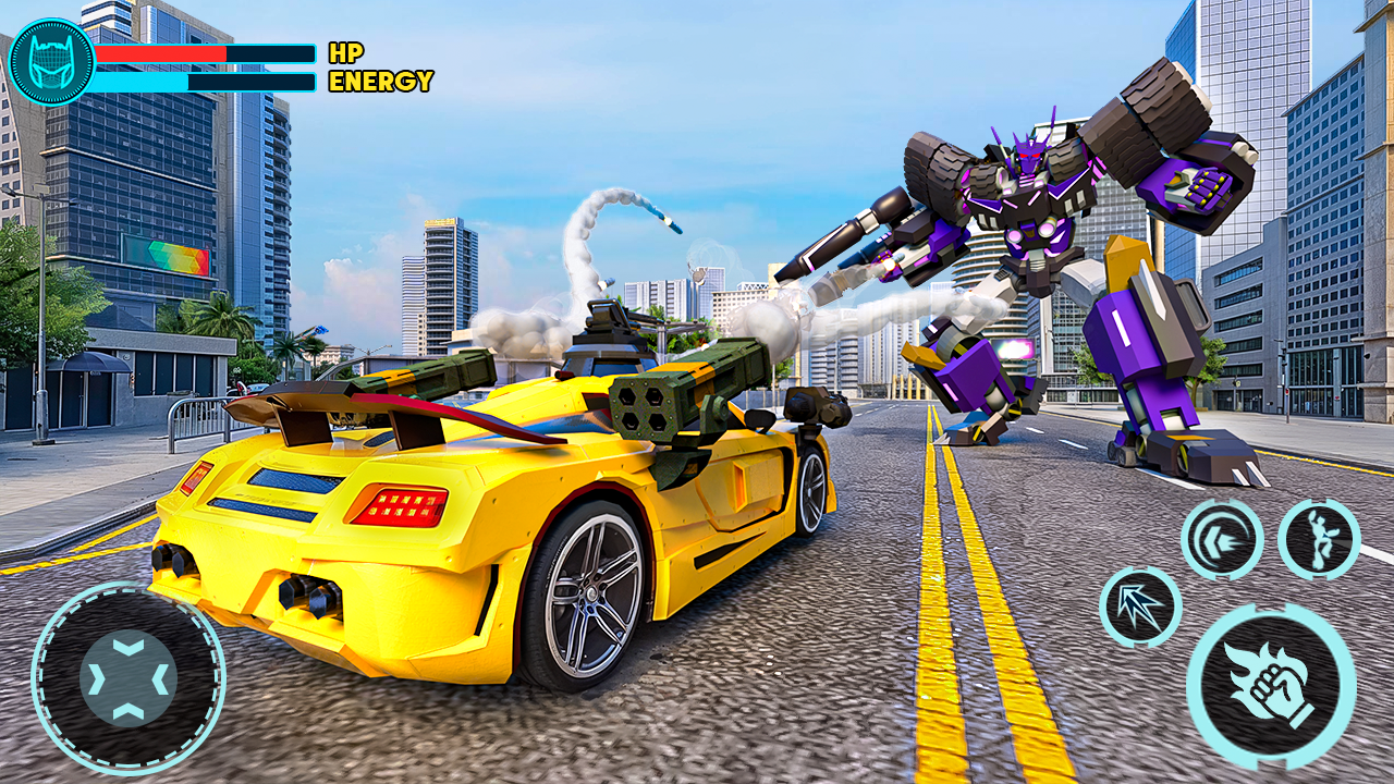 Real Robot Car Transforming Fighting Games: Multi Dino Robot Shooting ...