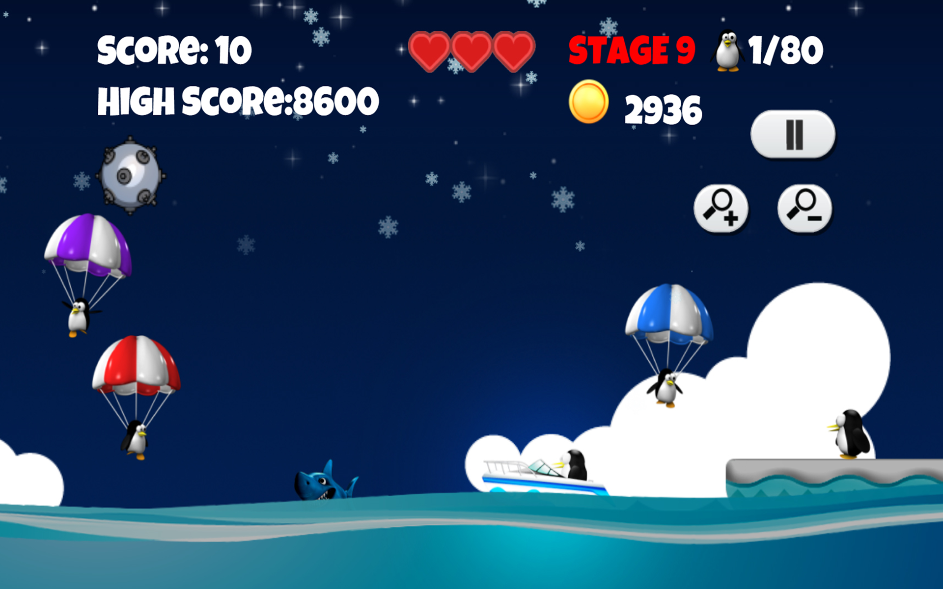 Super Penguin Rescue World Parachute Panic Tour:www.amazon.com:Appstore ...