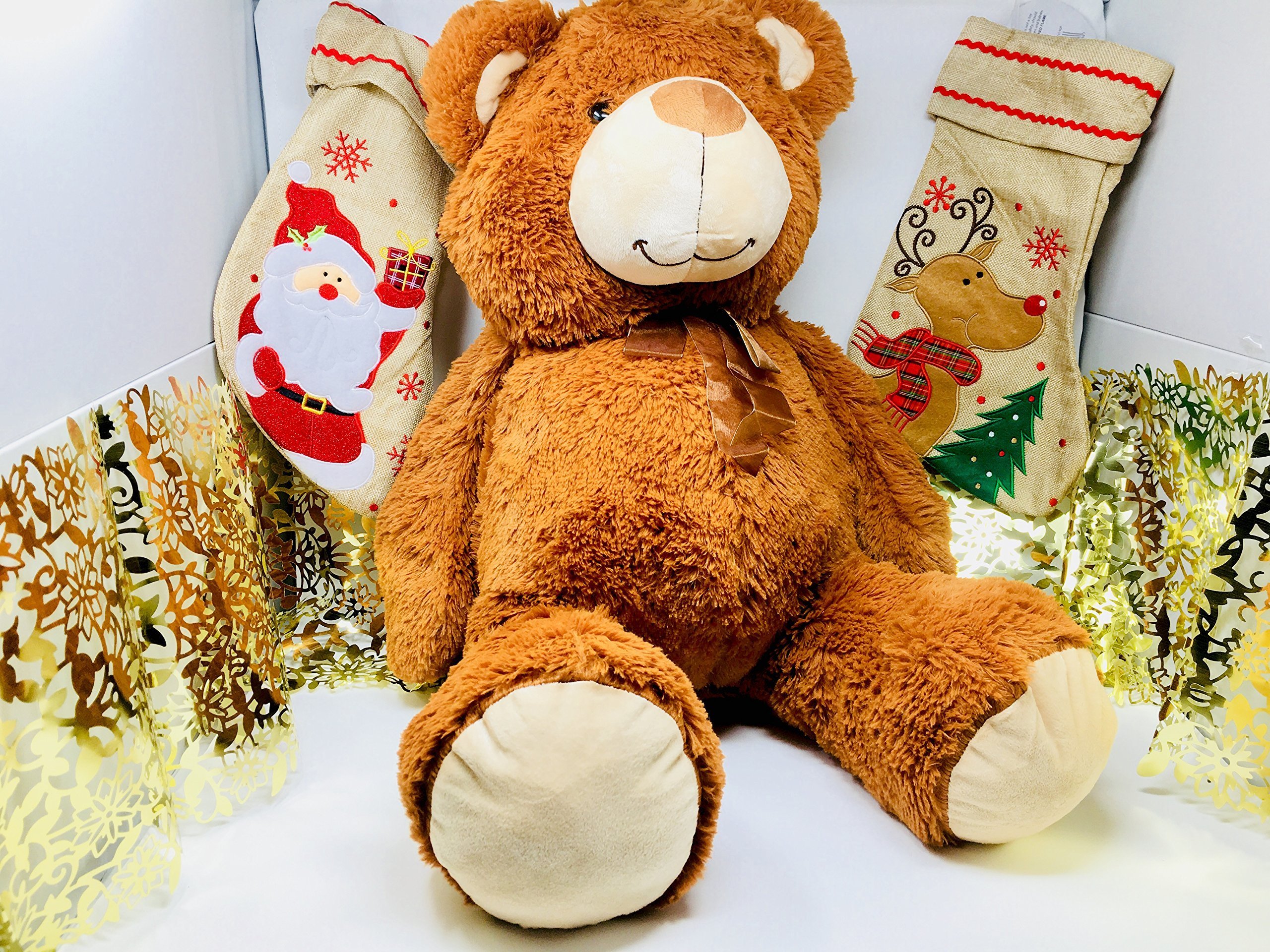 Buy MiriMoo Extra Large 80Cm Super Cuddly Plush Giant Sitting Teddy ...