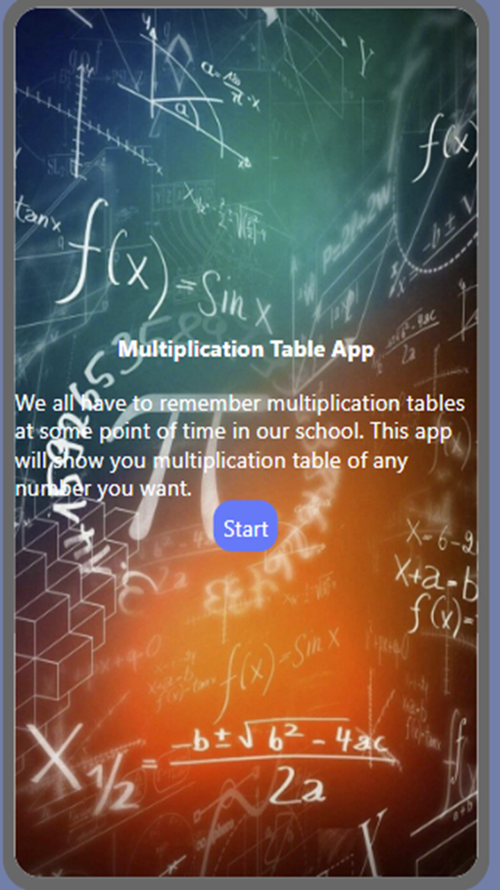 Multiplication Table App by Osinachi - App on Amazon Appstore