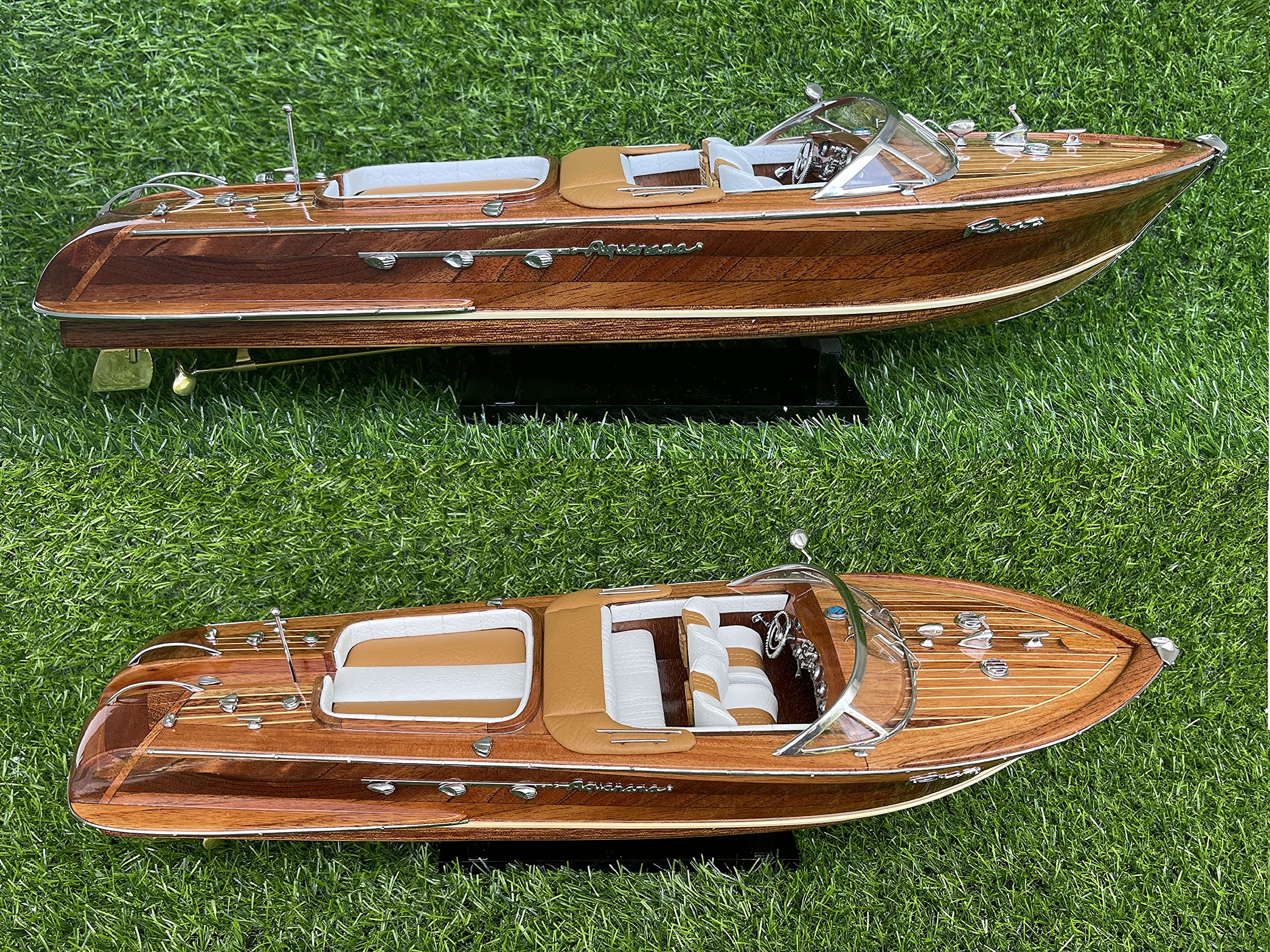 Small Wooden Speed Boat